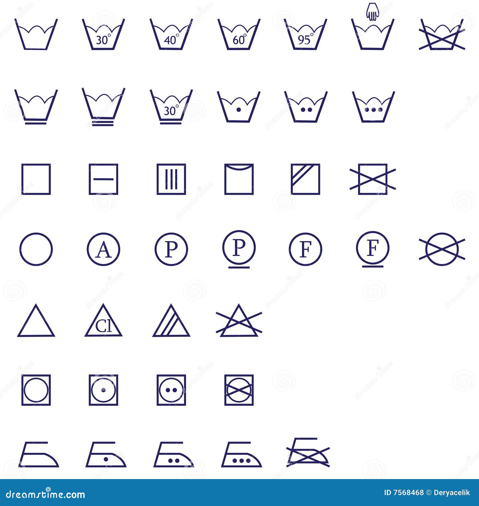 Positionnement De Lavage De Graphisme De Signes Illustration de Vecteur ...