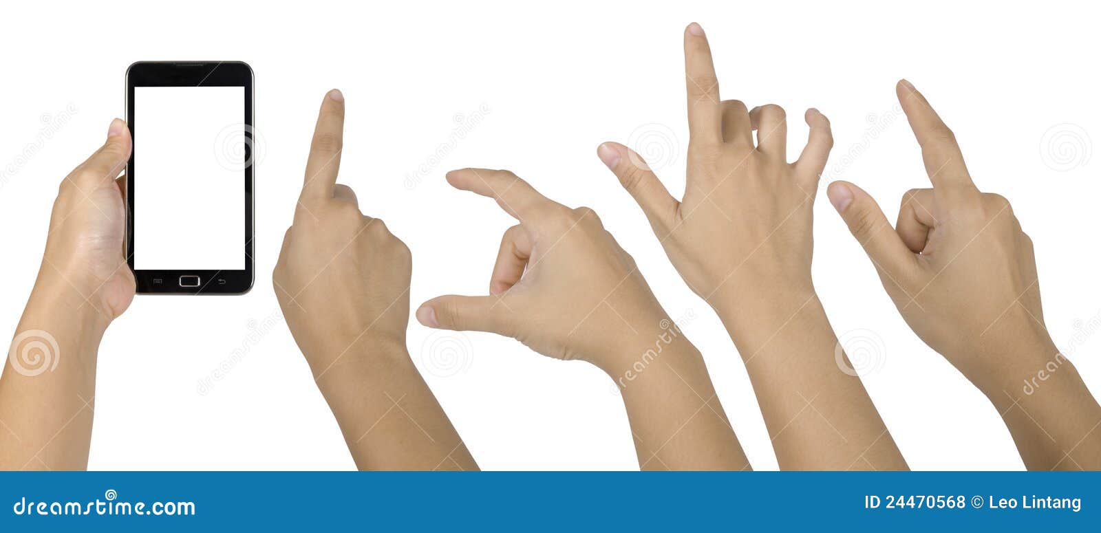 Positionnement De Main De Smartphone Photo stock - Image du affaires ...