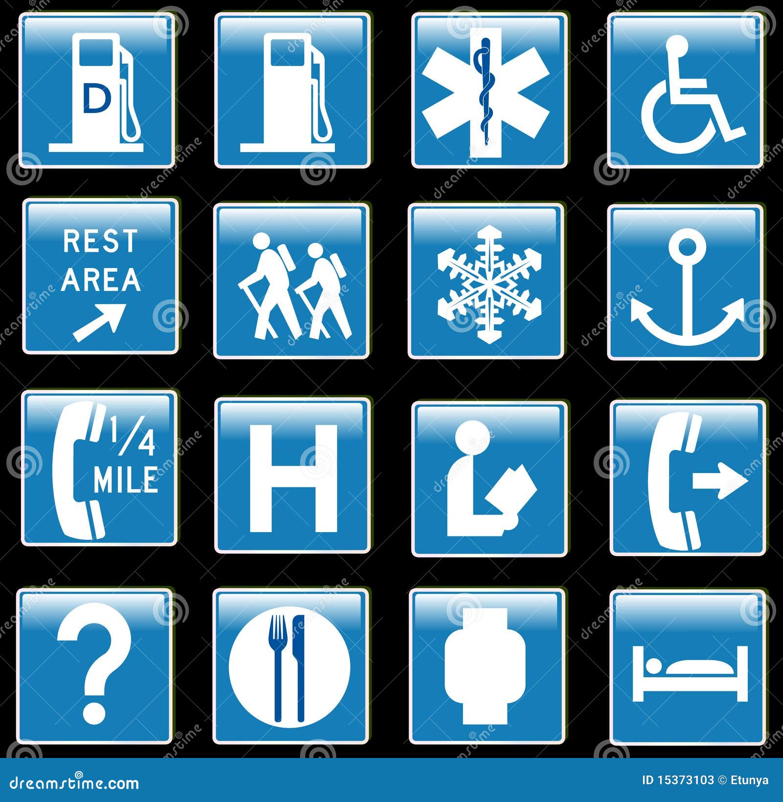 Positionnement De Pictogramme Illustration de Vecteur - Illustration du ...