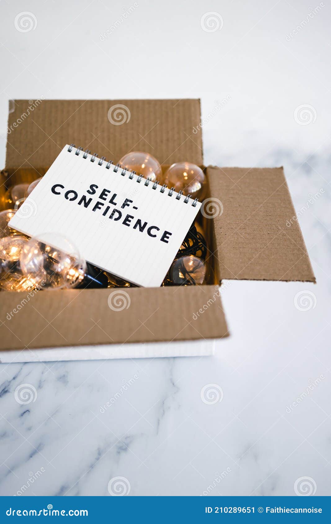 Positive Attitude Concept, Self--confidence Text on Notepad Surrounded ...