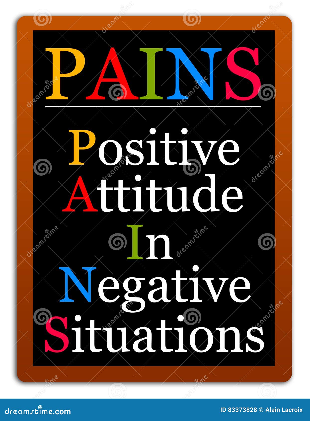 Positive attitude stock illustration. Illustration of confident - 83373828