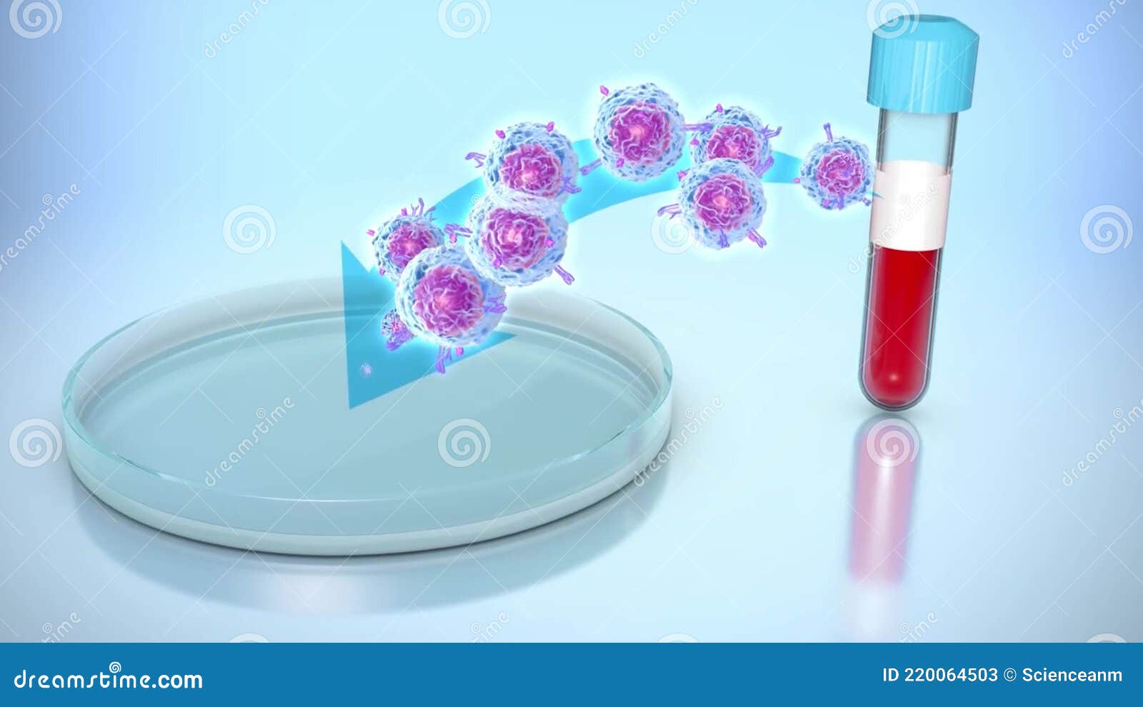 Positive Blood Test of COVID-19, the Novel Coronavirus Discovered Stock ...