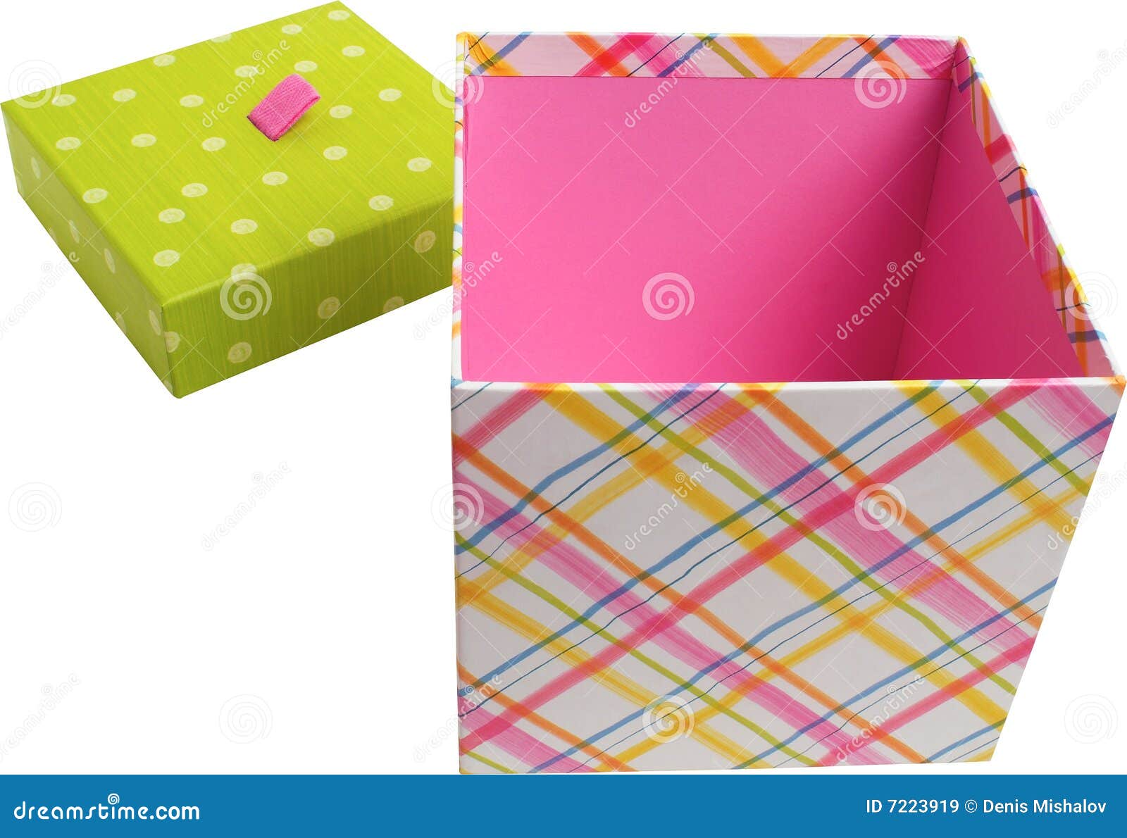 Positive box from a gift stock image. Image of color, dimensional - 7223919
