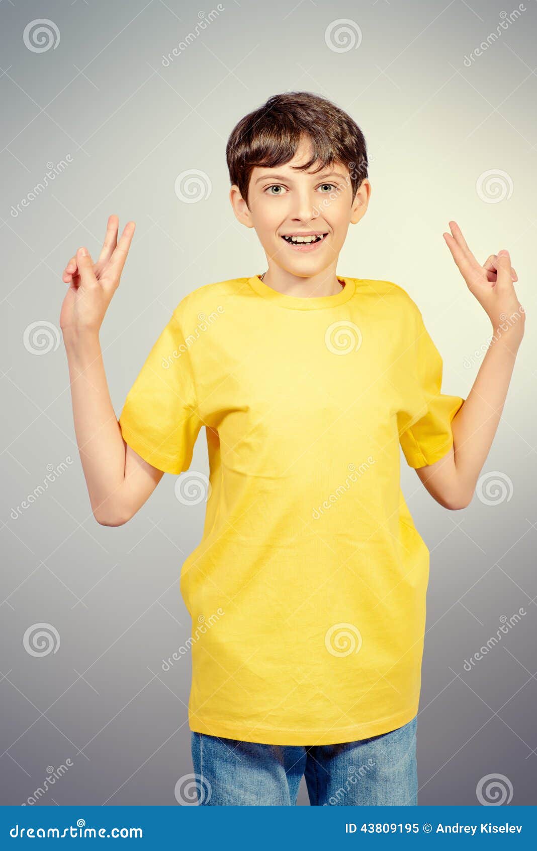 Positive boy stock image. Image of life, modern, portrait - 43809195