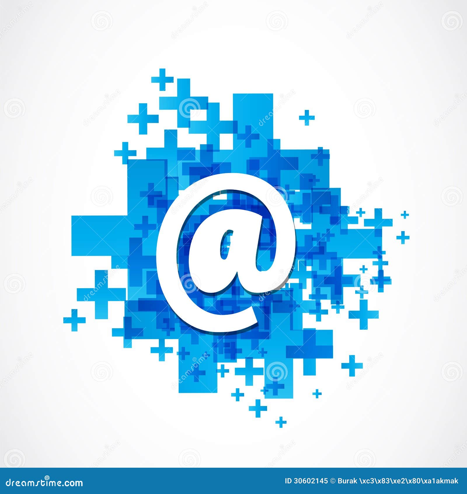 Positive Business Email stock vector. Illustration of icon - 30602145
