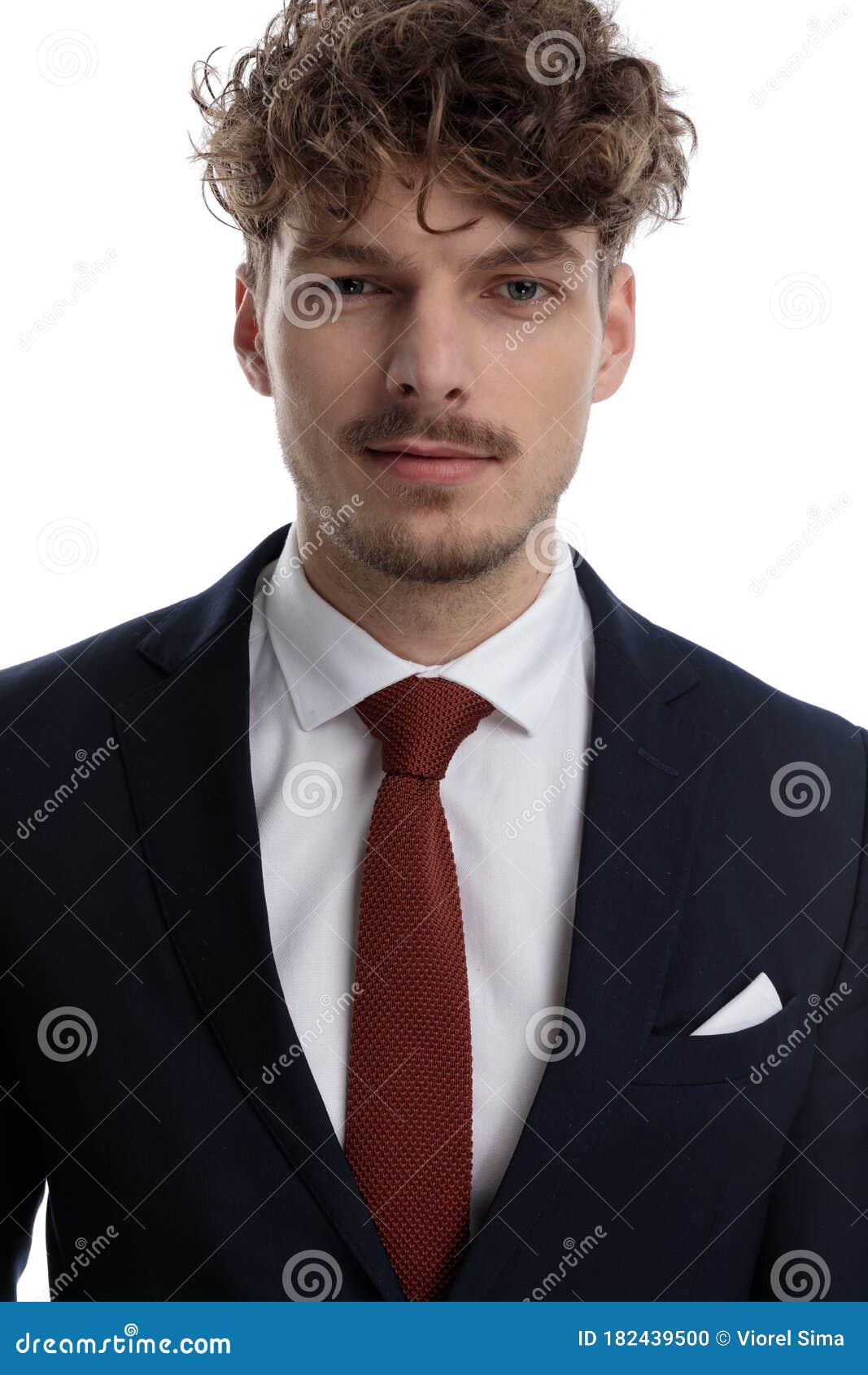 Positive Businessman Looking Forward Stock Photo - Image of businessman ...