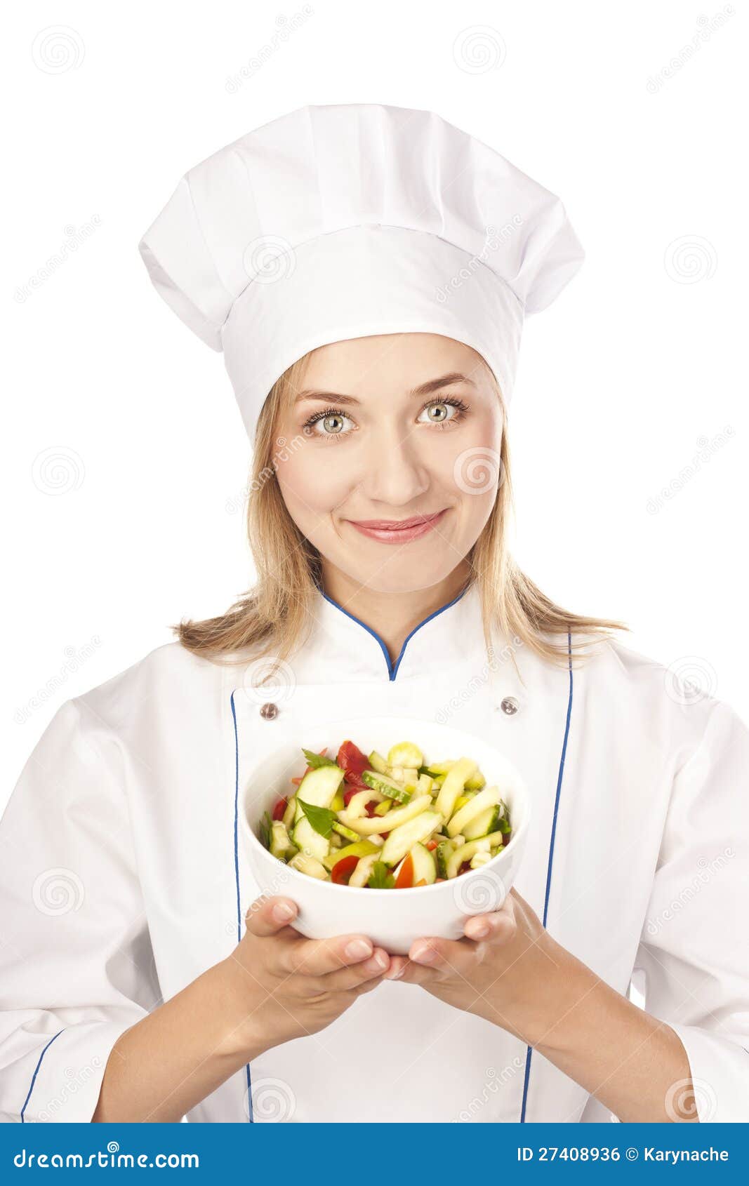 Positive Cook. Studio White Background Stock Photo - Image of spaghetti ...