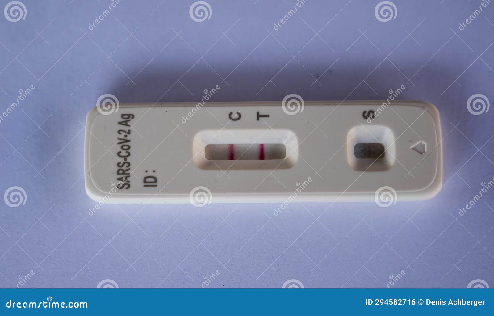 Positive covid-19 test stock photo. Image of health - 294582716