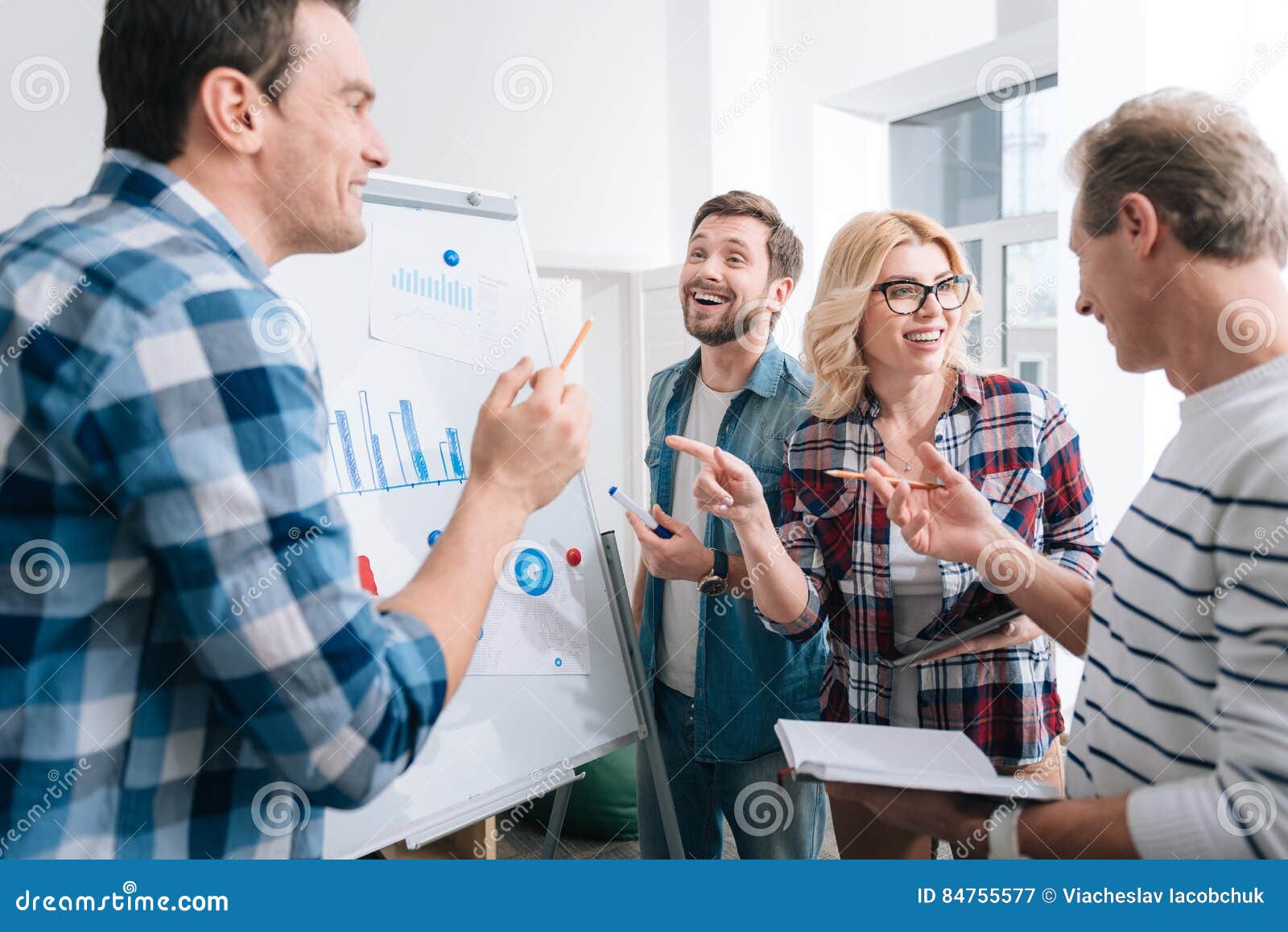Positive Delighted Man Presenting Something Royalty-Free Stock Photo ... Positive Delighted Man Presenting Something Royalty-Free Stock Photo ...