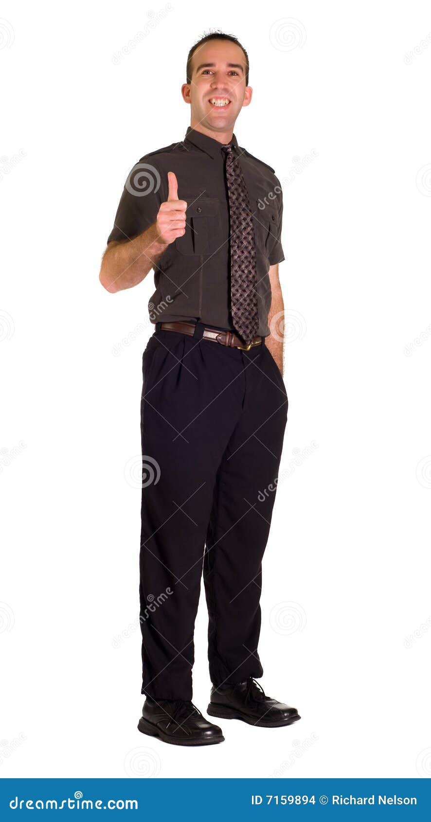 Positive Employee stock photo. Image of pose, happiness - 7159894