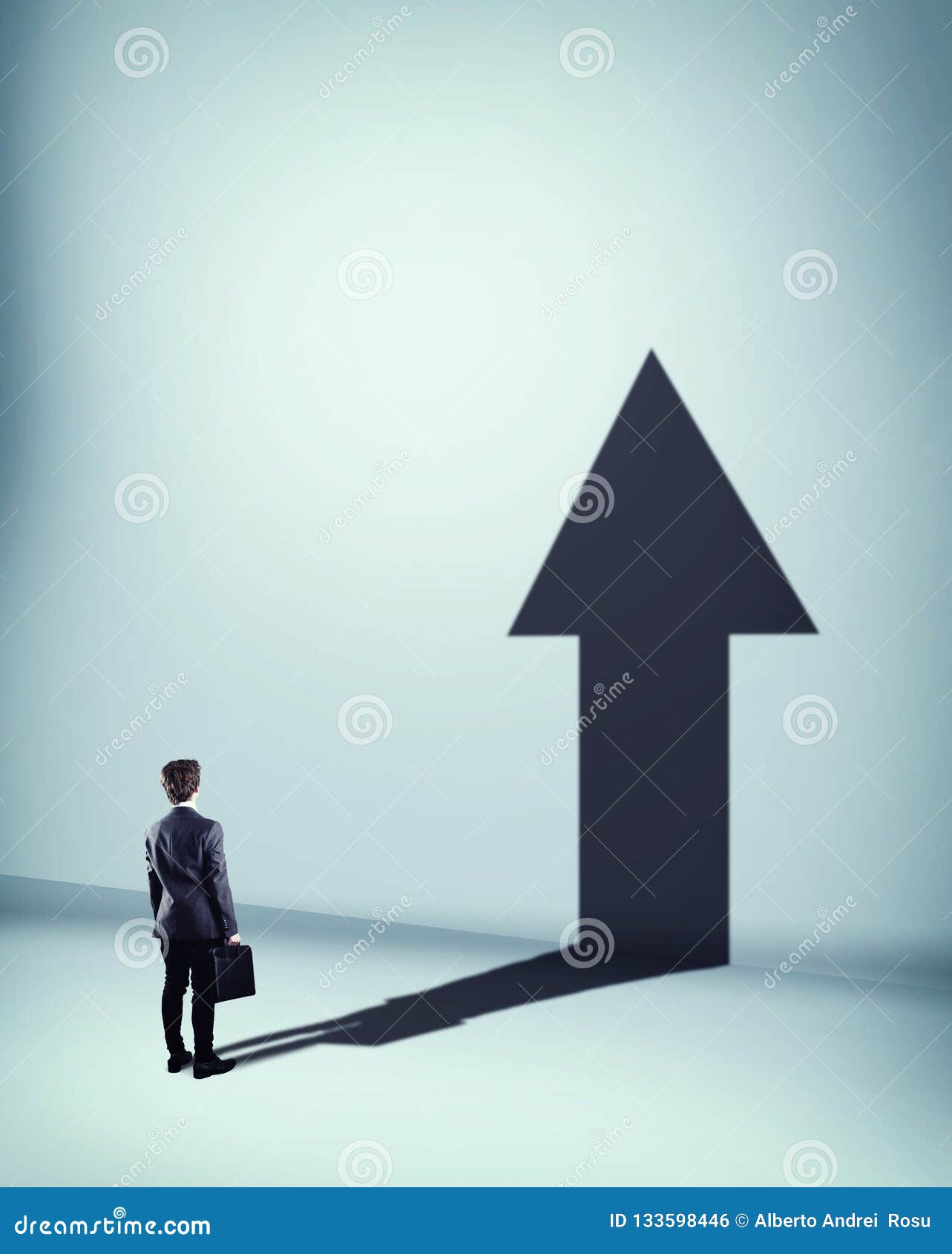 Positive Expectations. the Concept of Personal Development Stock Photo ...