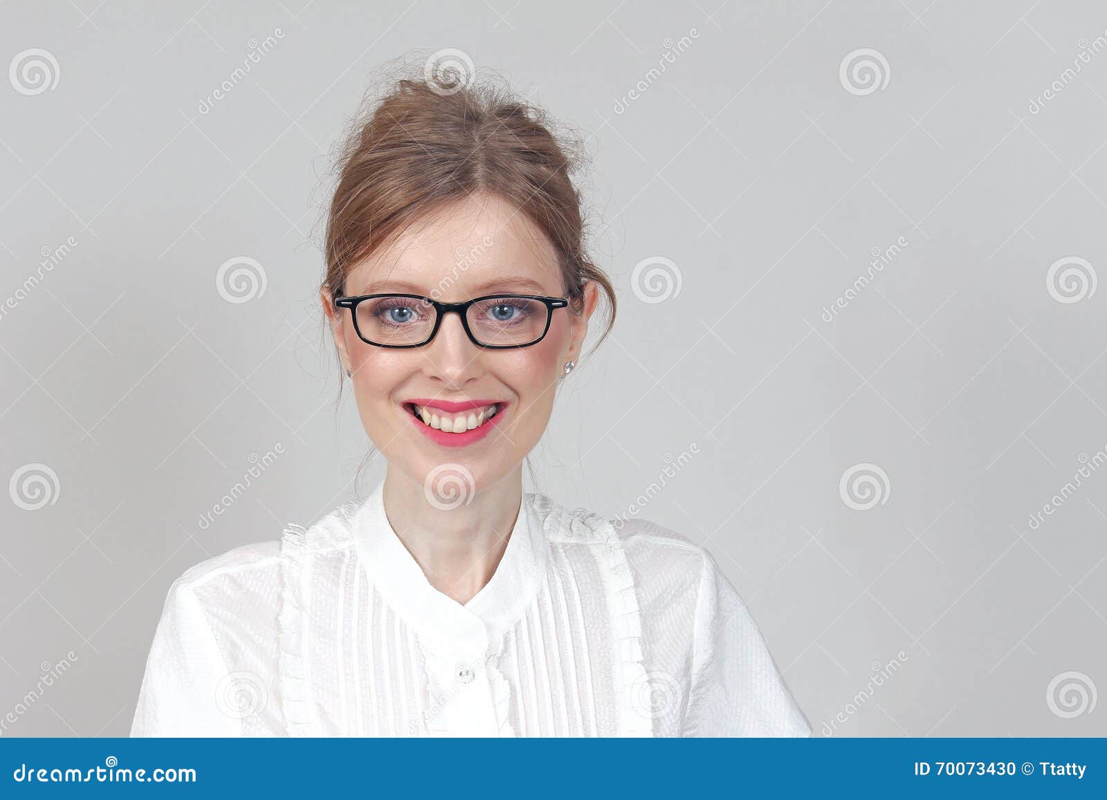 Positive face expression stock photo. Image of caucasian - 70073430