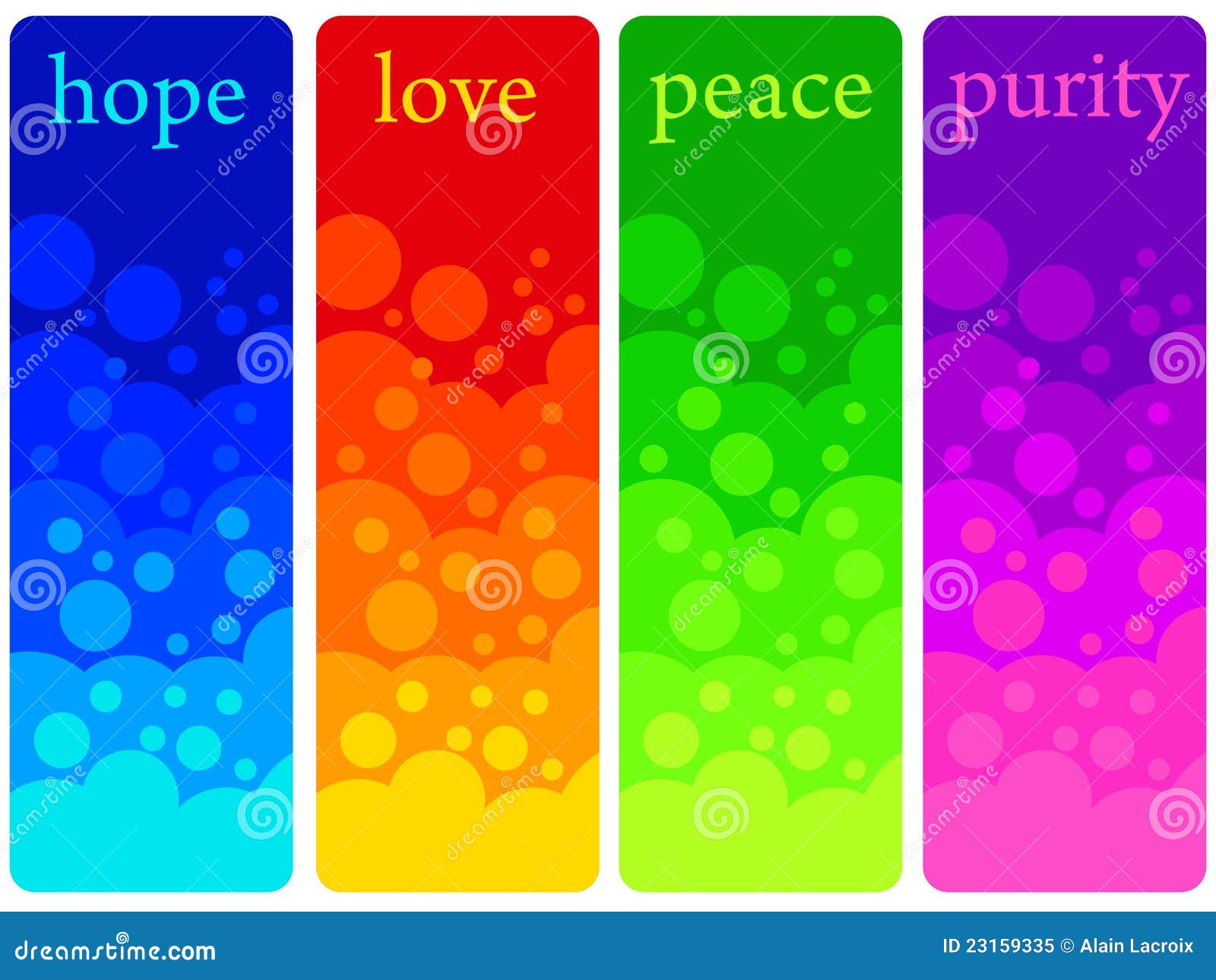 Positive feelings stock illustration. Illustration of colors - 23159335