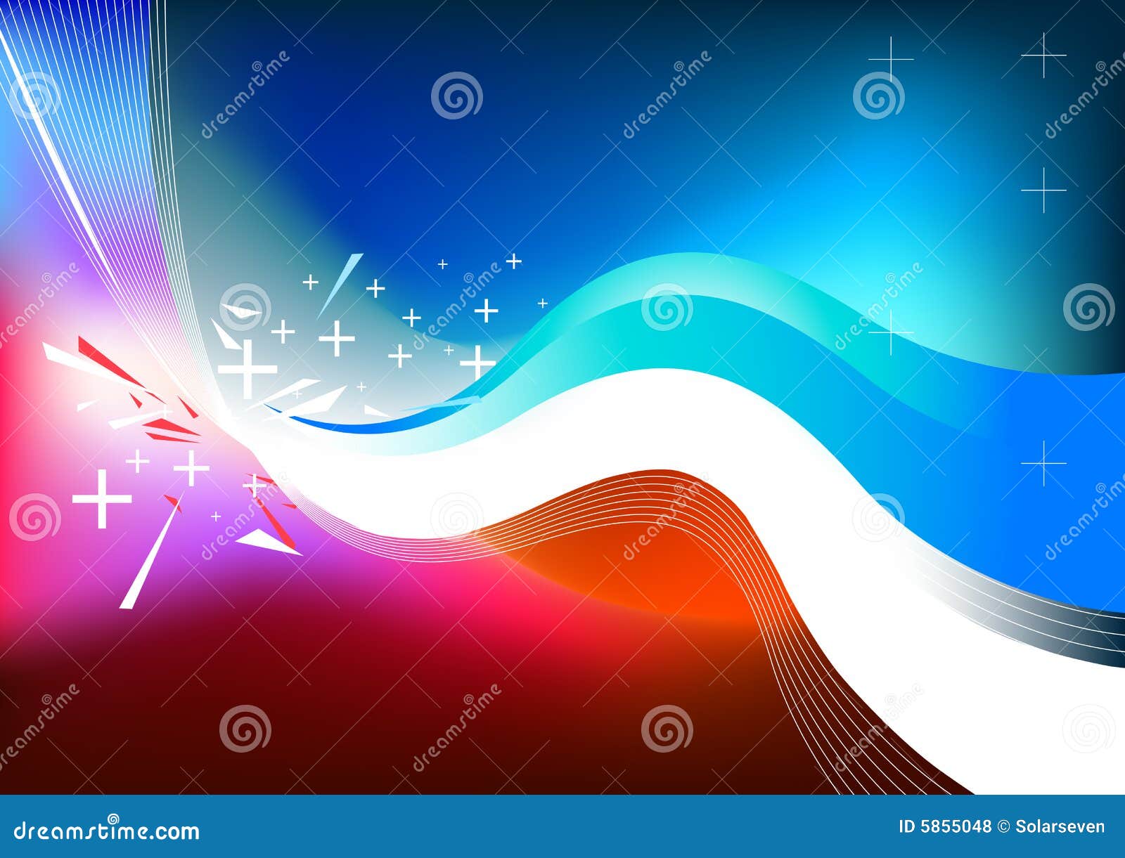 Positive Fusion Background stock illustration. Illustration of abstract ...