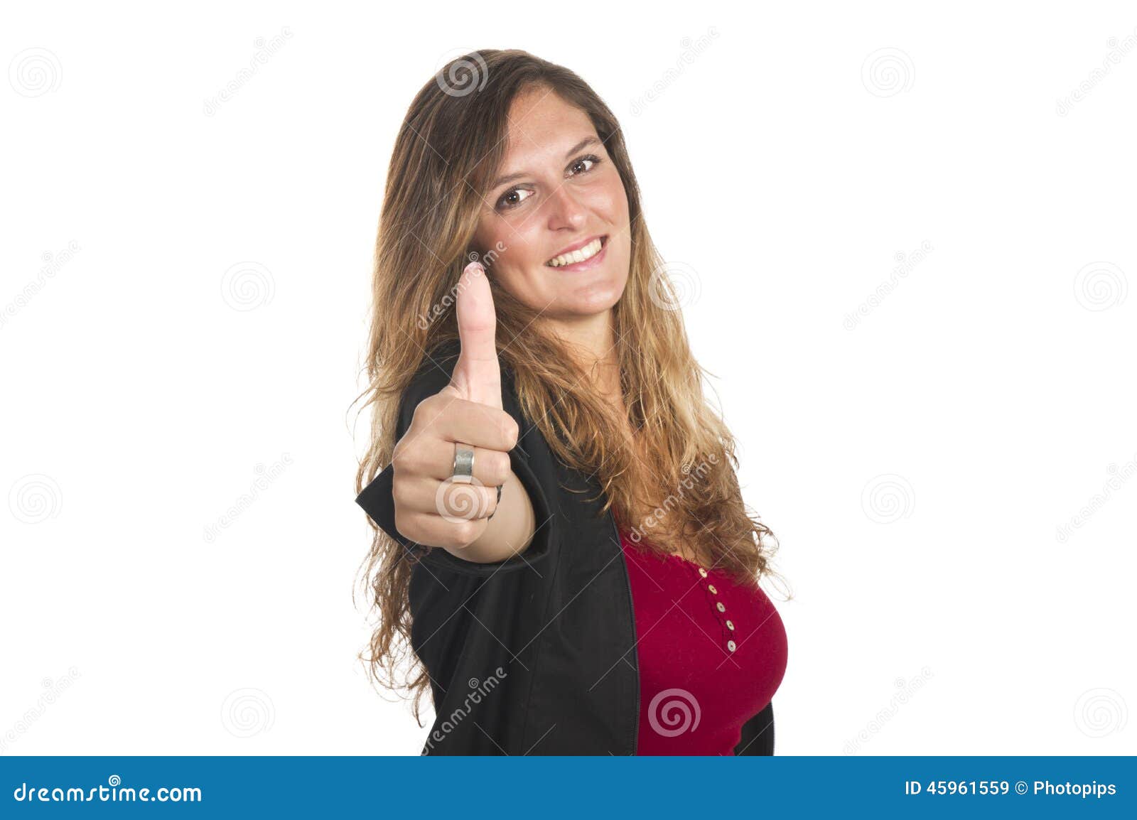 Positive gesture stock image. Image of gesture, broker - 45961559