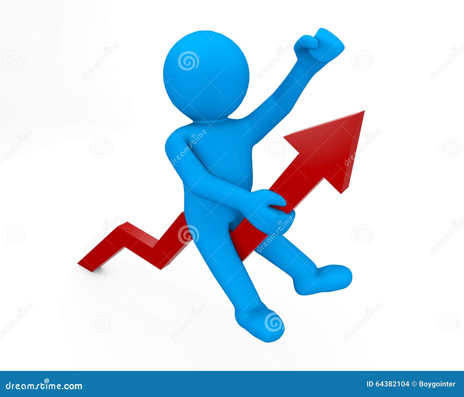 Positive graph stock illustration. Illustration of cartoon - 64382104