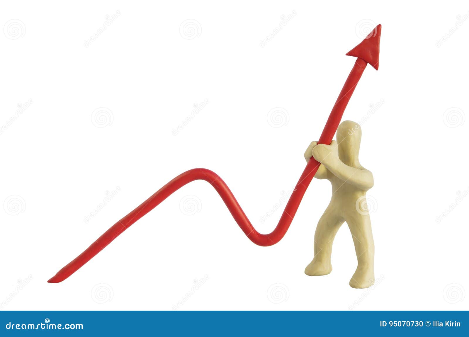 Positive graph stock photo. Image of background, goal - 95070730