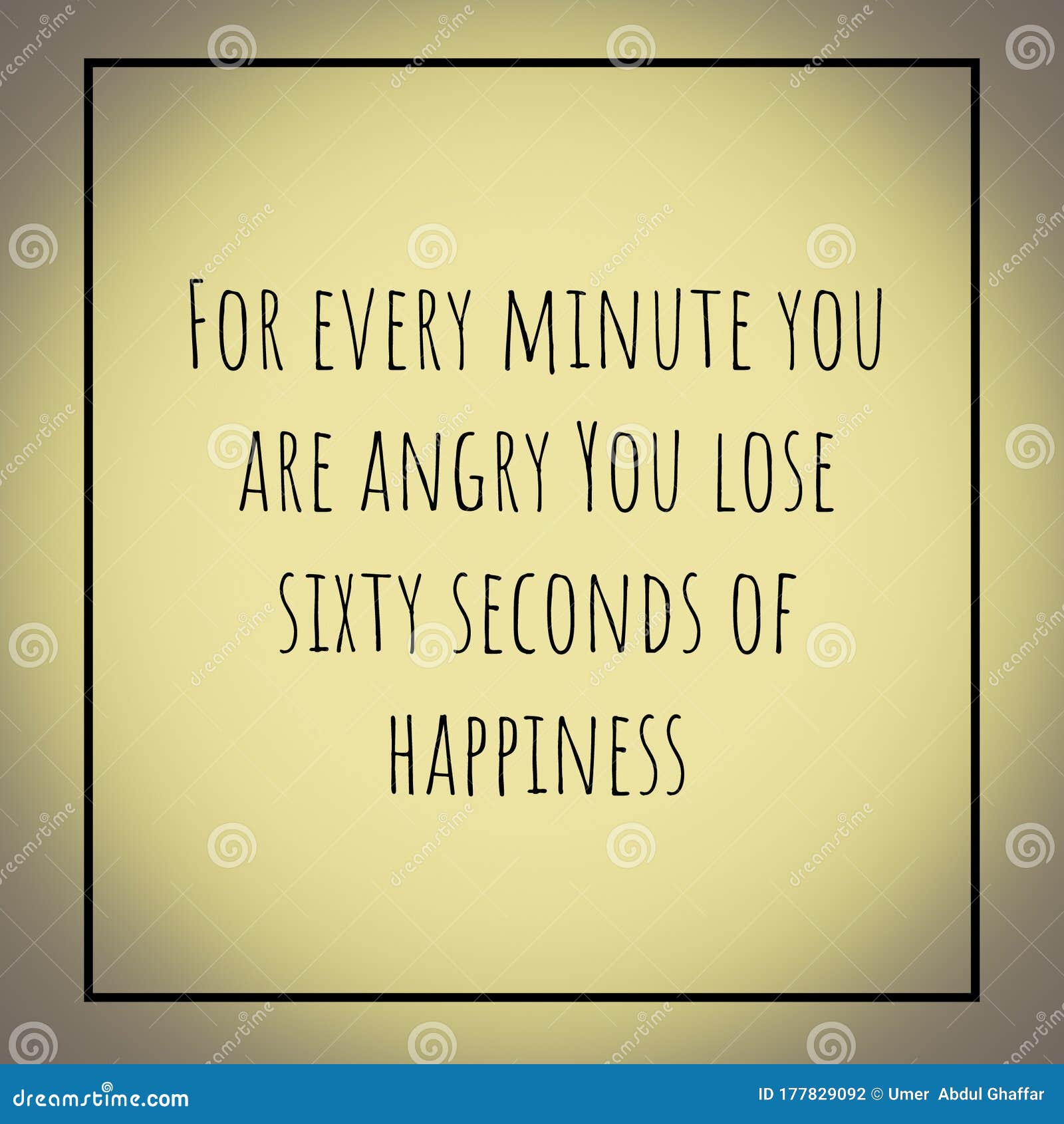 Happiness Quote for Happy and Successful Life Stock Illustration ...