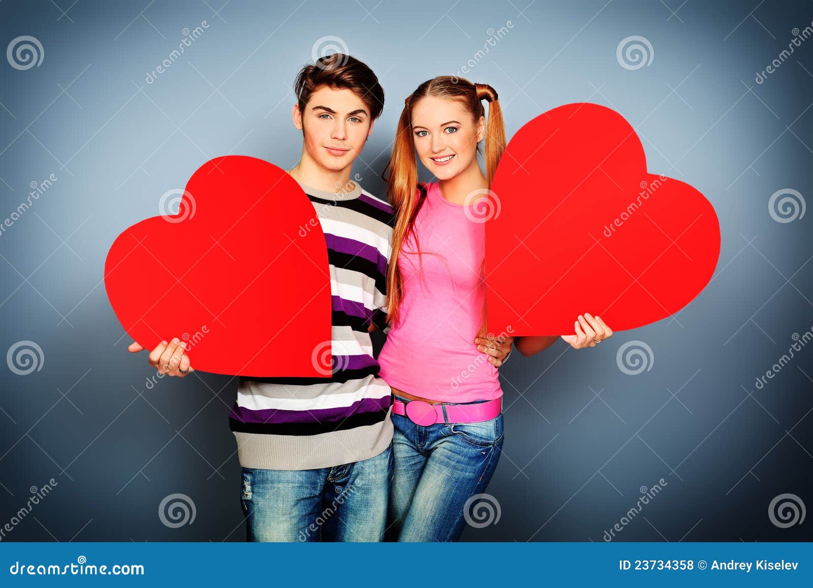 Positive hearts stock photo. Image of emotion, modern - 23734358
