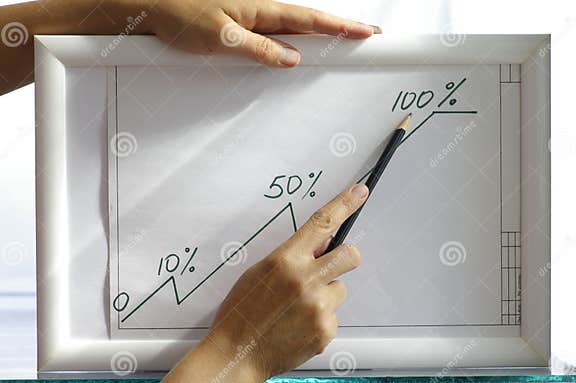 Positive increase stock image. Image of moving, leadership - 6350147