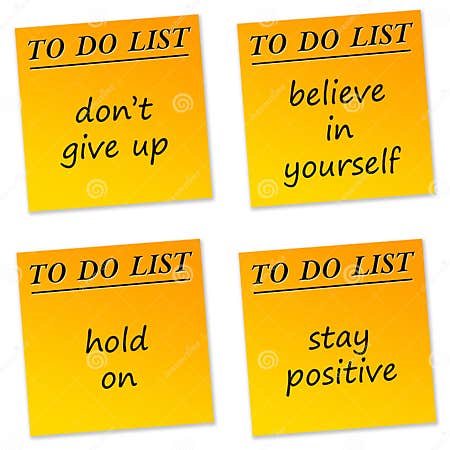 Positive messages stock illustration. Illustration of feeling - 19168666