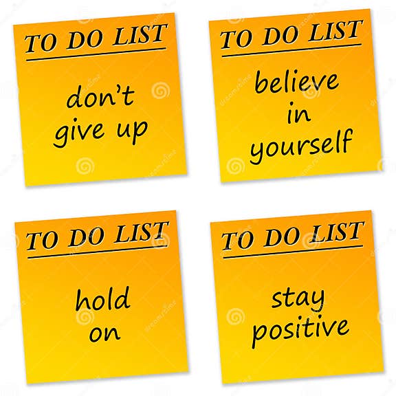 Positive messages stock illustration. Illustration of feeling - 19168666