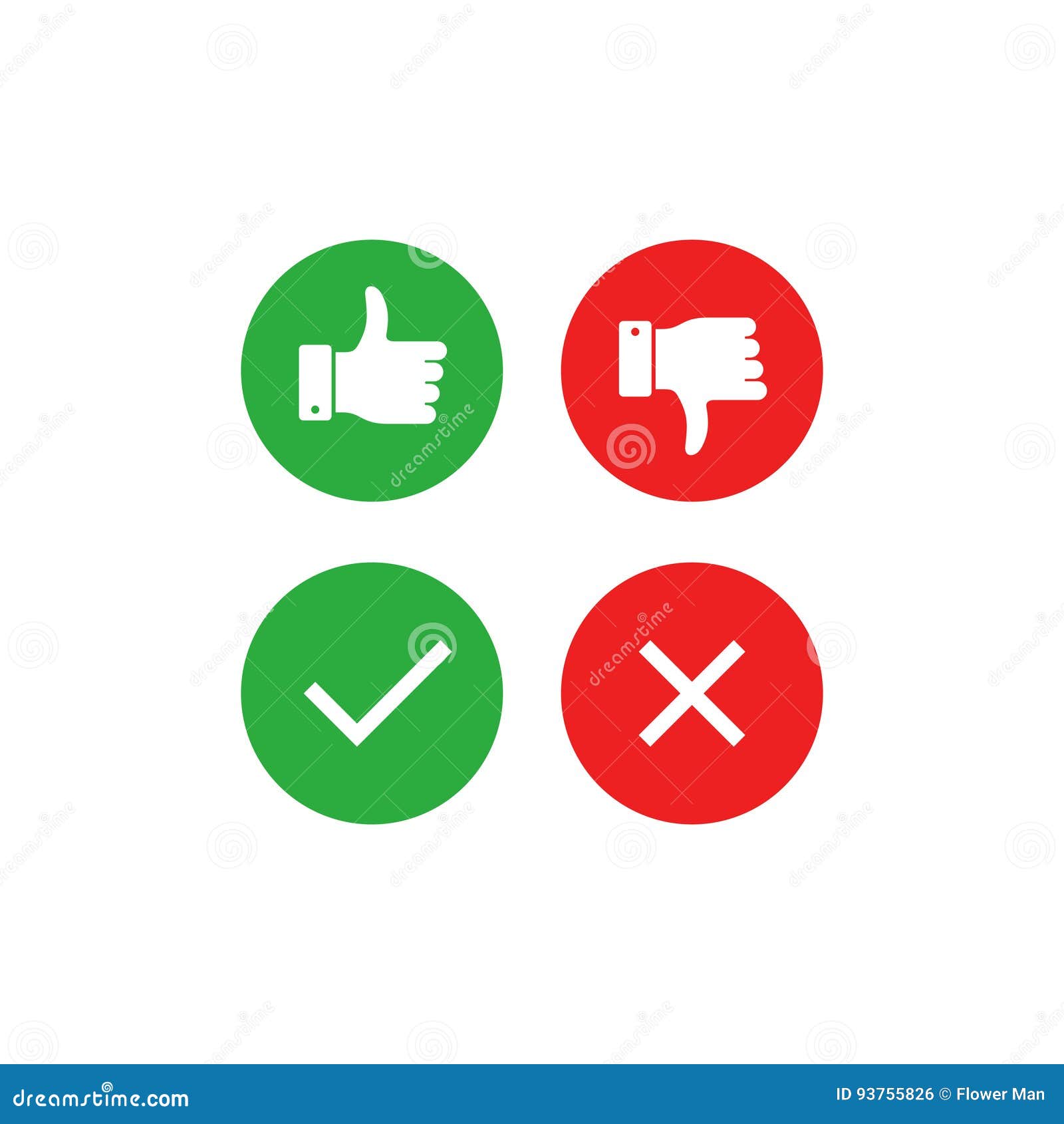 Positive and Negative Feedback Collection Stock Vector - Illustration ... Positive and Negative Feedback Collection Stock Vector - Illustration ...