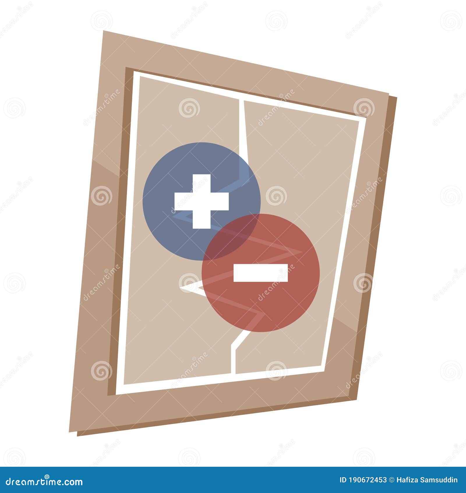 Print stock vector. Illustration of wall, signs, walls - 190672453