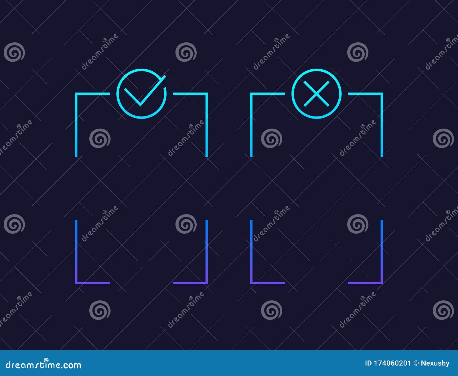 Positive and Negative, Vector Stock Vector - Illustration of decision ...