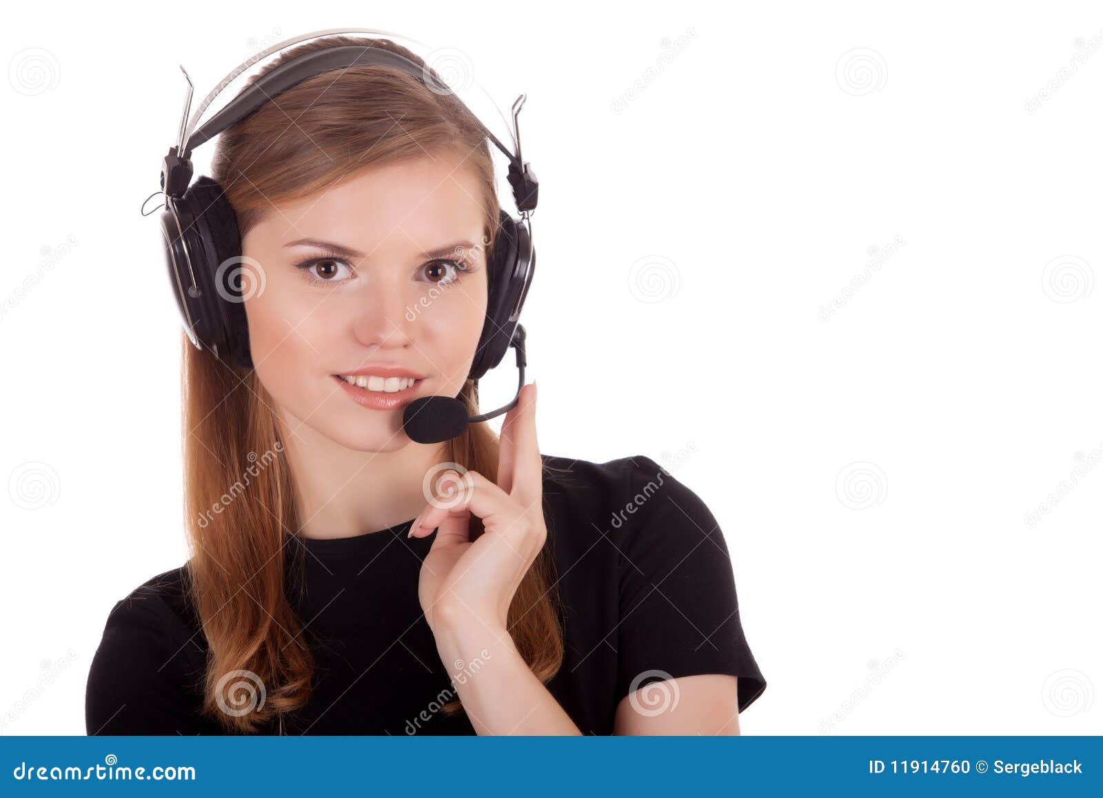 Positive Operator Call Center Stock Photo - Image of connection ...