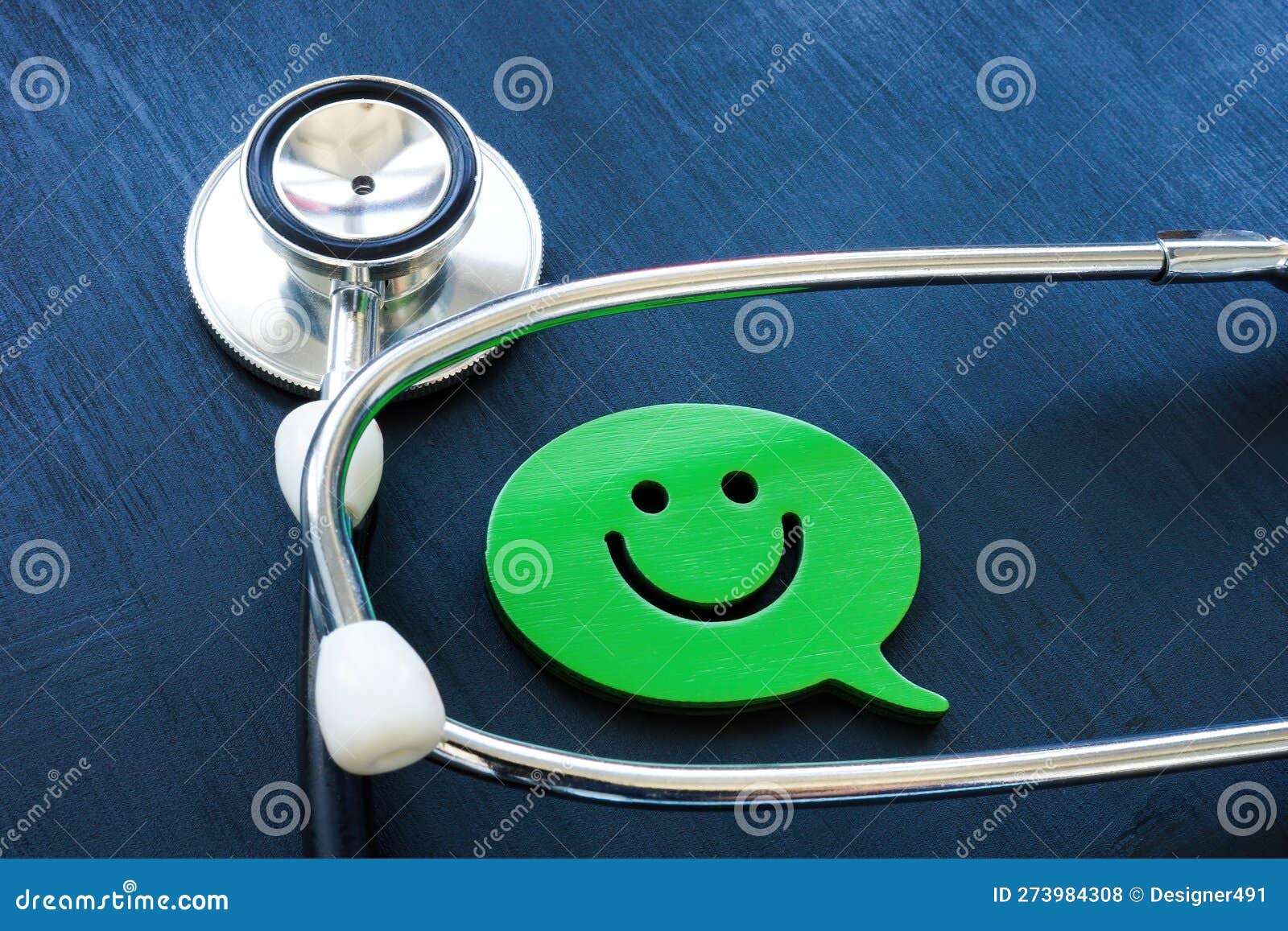 Patient Experience Concept. Stethoscope And Smiled Faces For Hospital ...