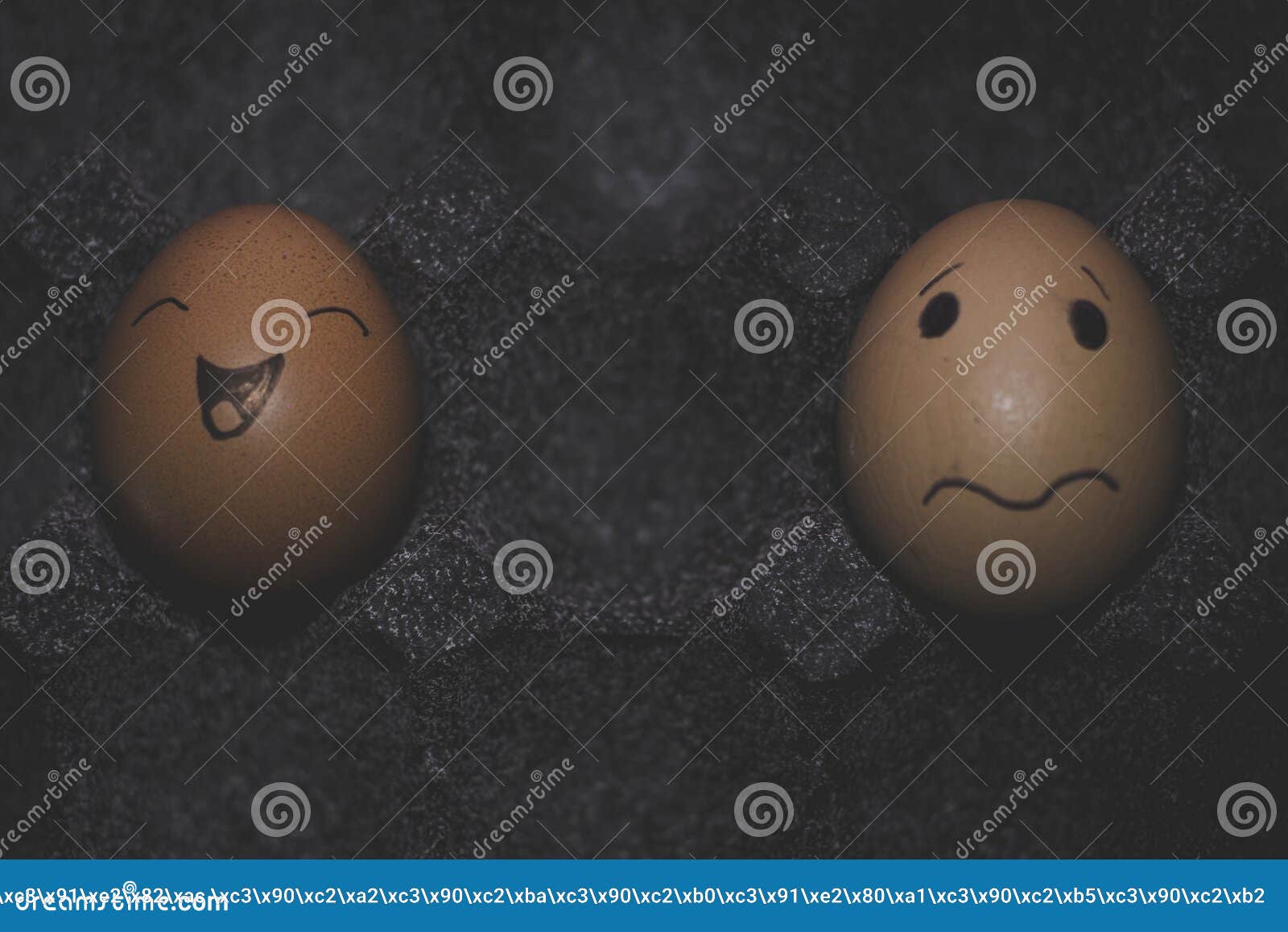 Positive & pessimistic stock image. Image of pessimistic - 97606455