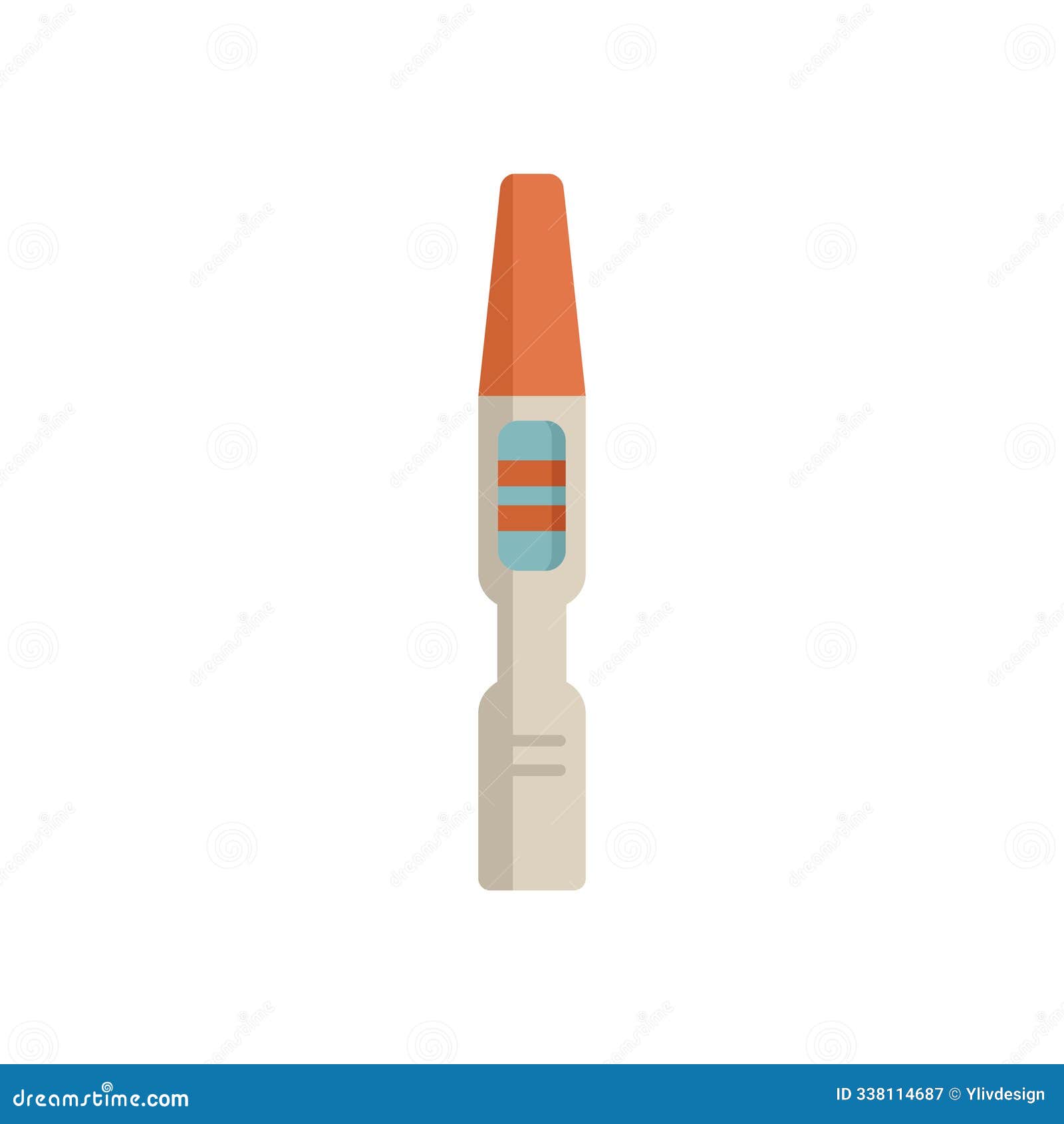 Positive Plastic Pregnancy Test Indicating Positive Result Stock ...