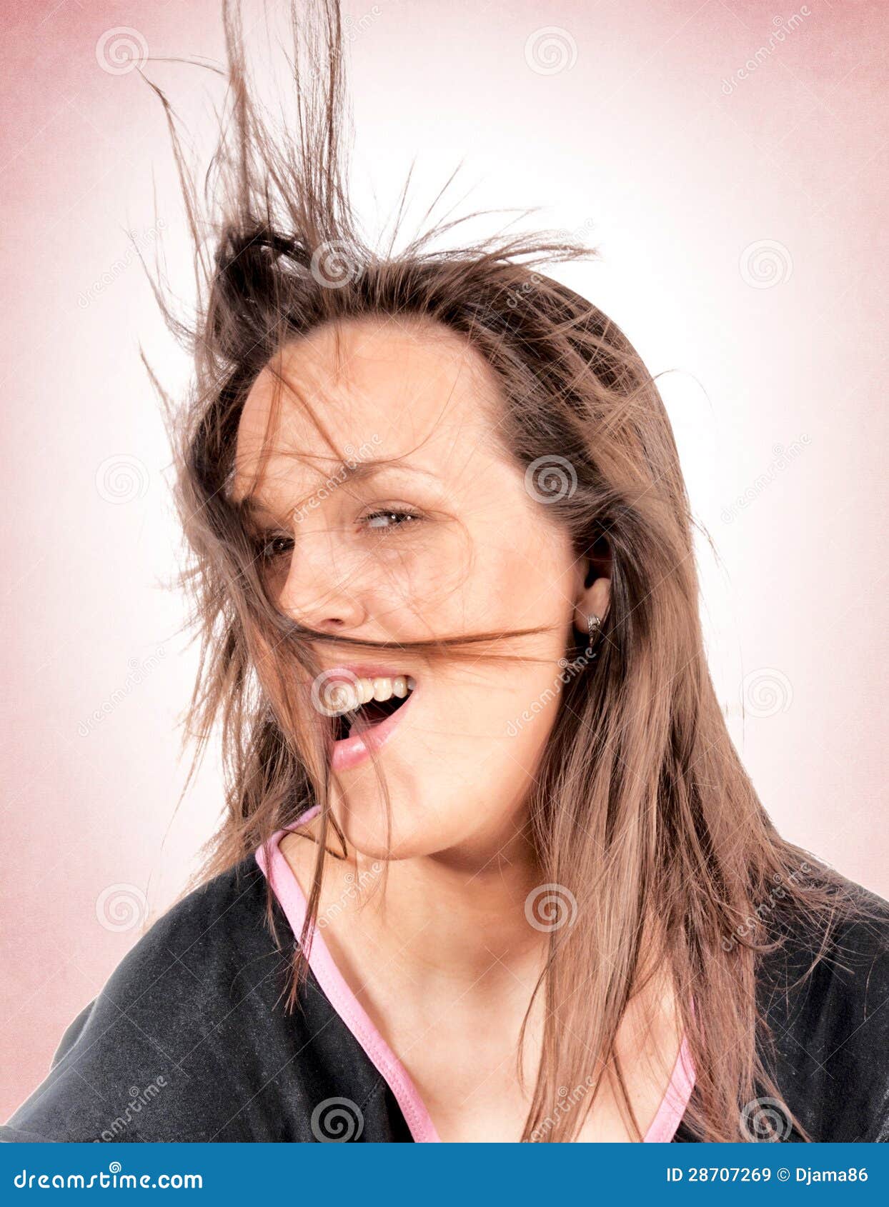 Positive portrait stock image. Image of indoor, cheerful - 28707269