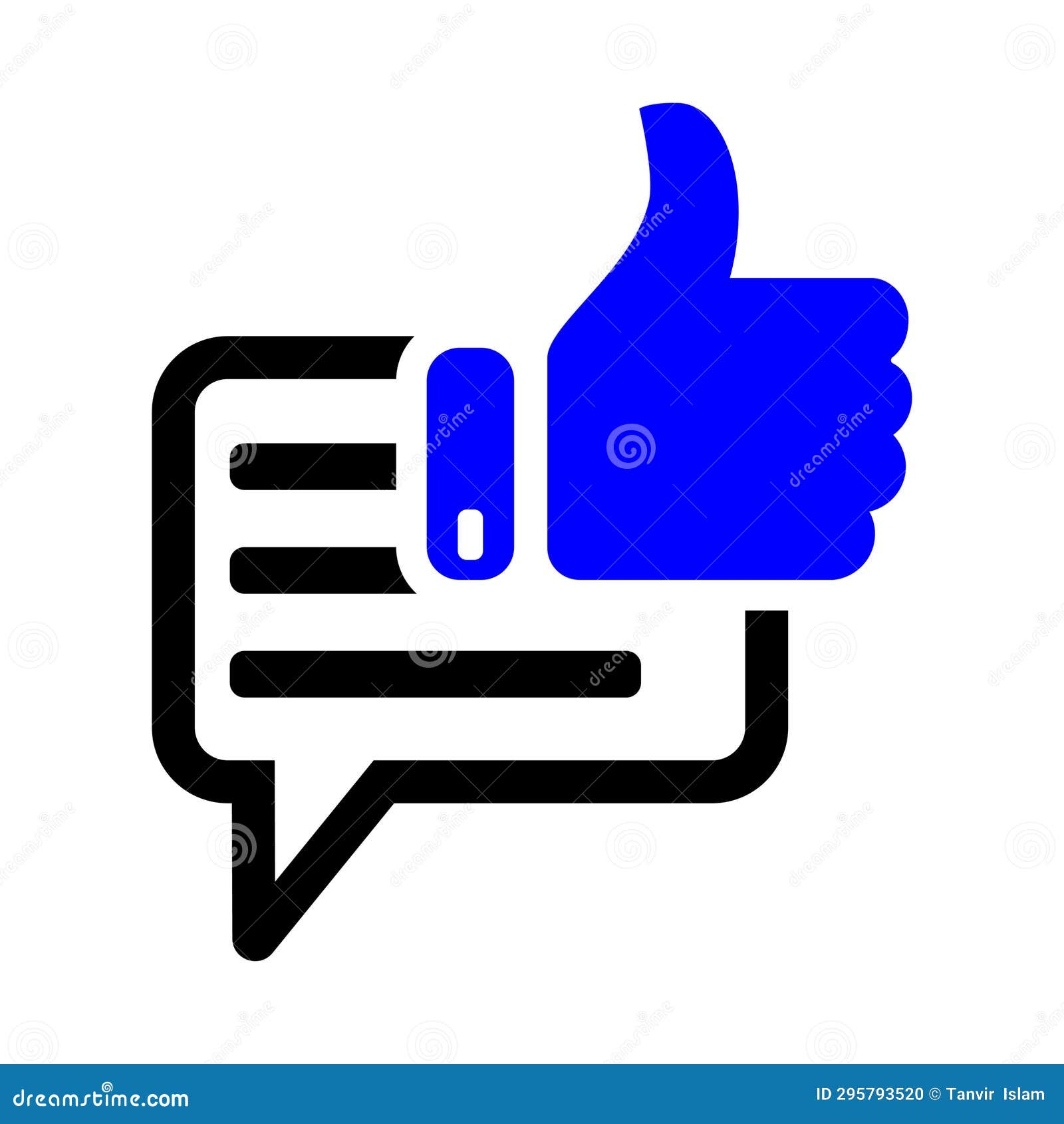 Positive Rating Icon stock illustration. Illustration of meticulously ...