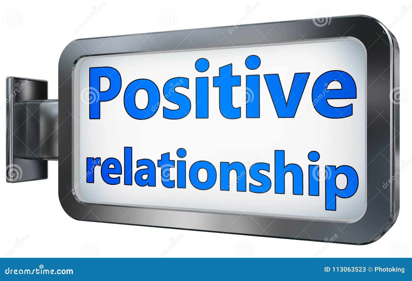 Positive Response on Billboard Stock Illustration - Illustration of ...
