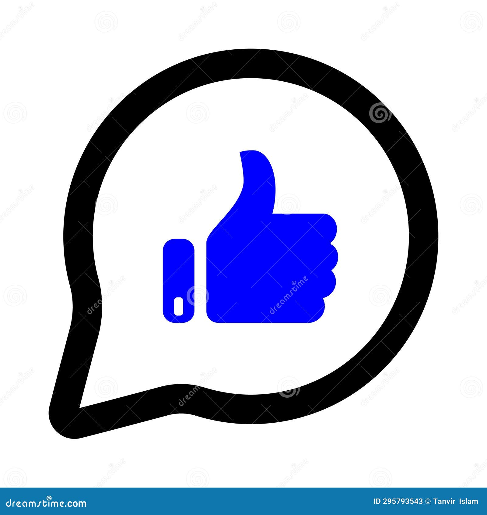 Positive Response Icon stock illustration. Illustration of cartoon ...