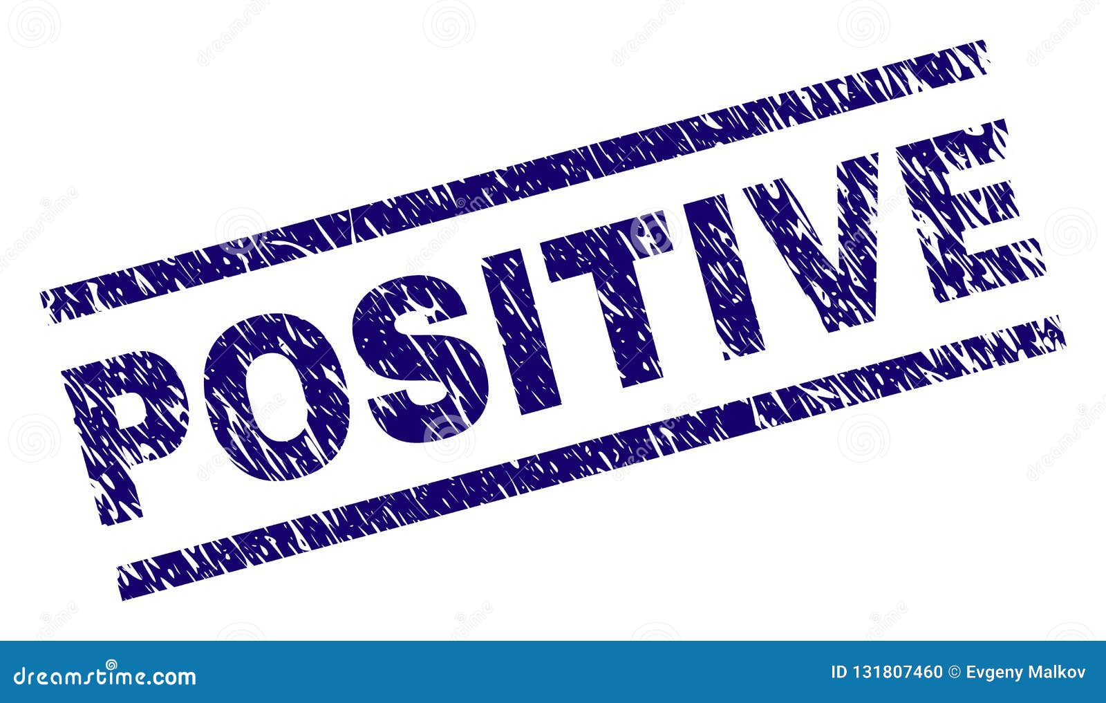 Grunge Textured POSITIVE Stamp Seal Stock Vector - Illustration of ...