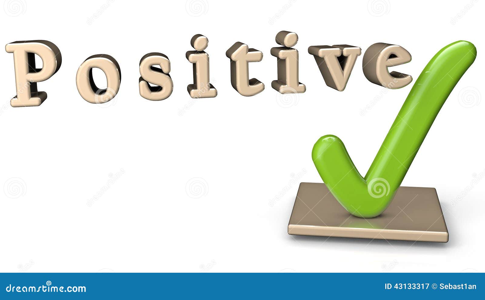 Positive Sign stock illustration. Illustration of elect - 43133317