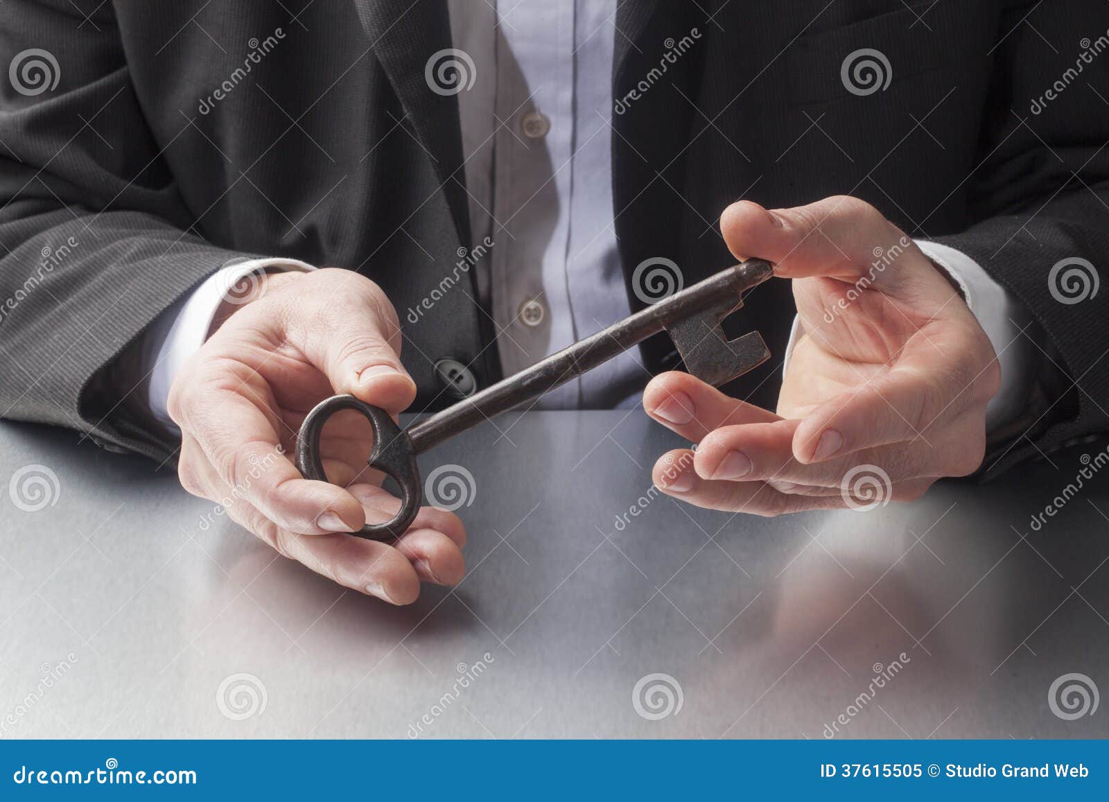 Positive Solution in Management Stock Image - Image of male, office ...
