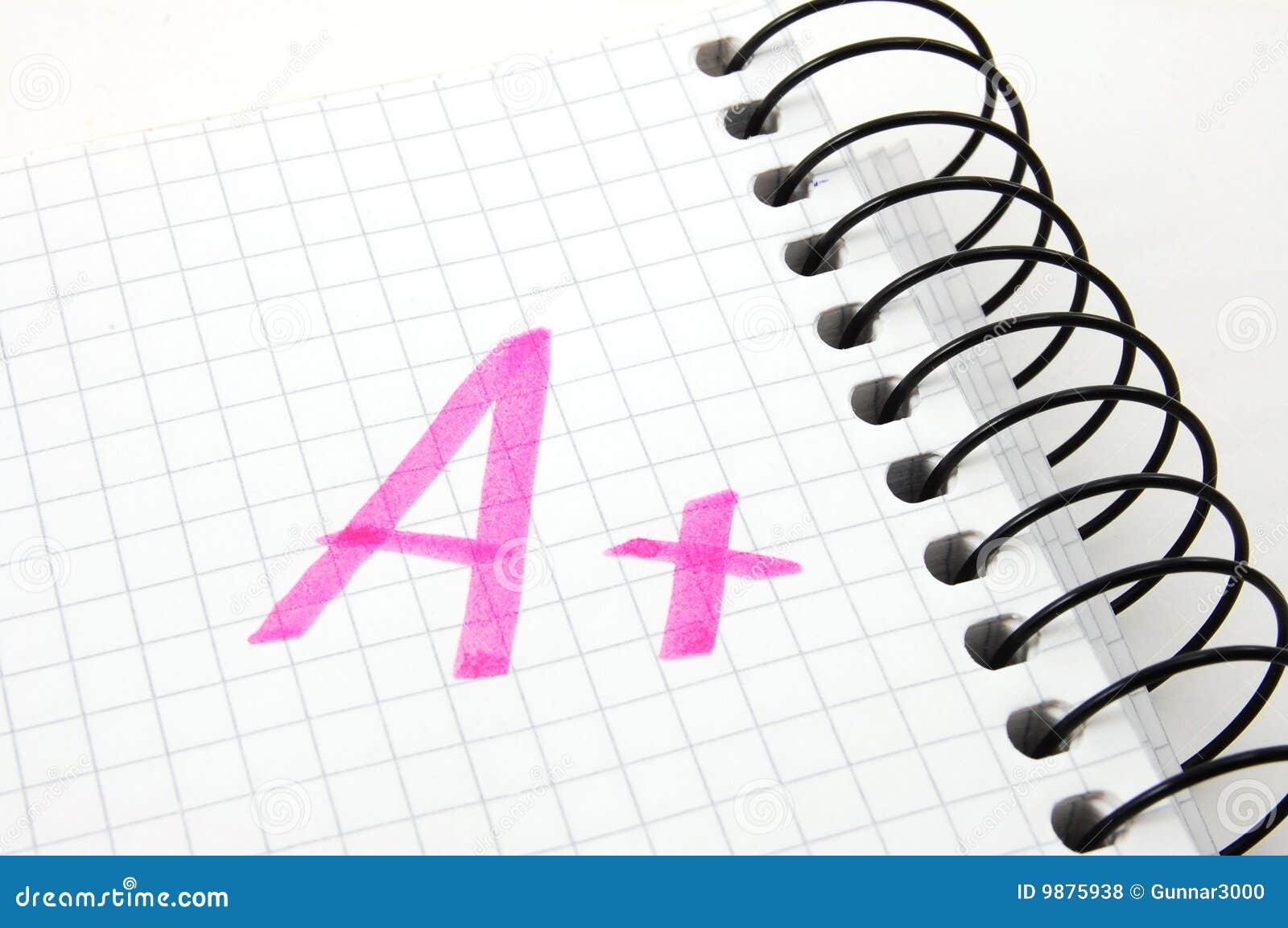 Positive successful mark a stock photo. Image of book - 9875938