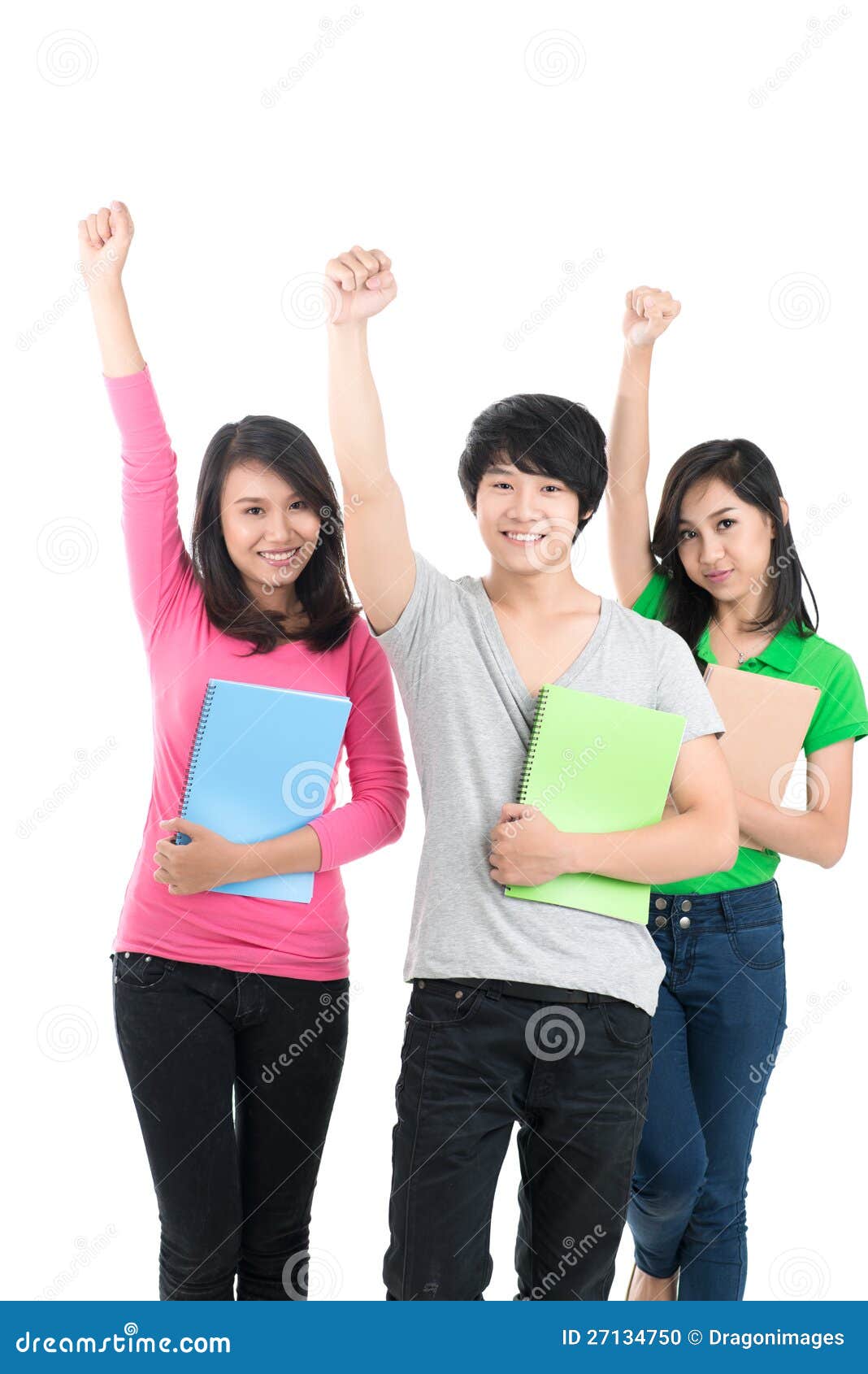 Positive teenagers stock photo. Image of group, friends - 27134750