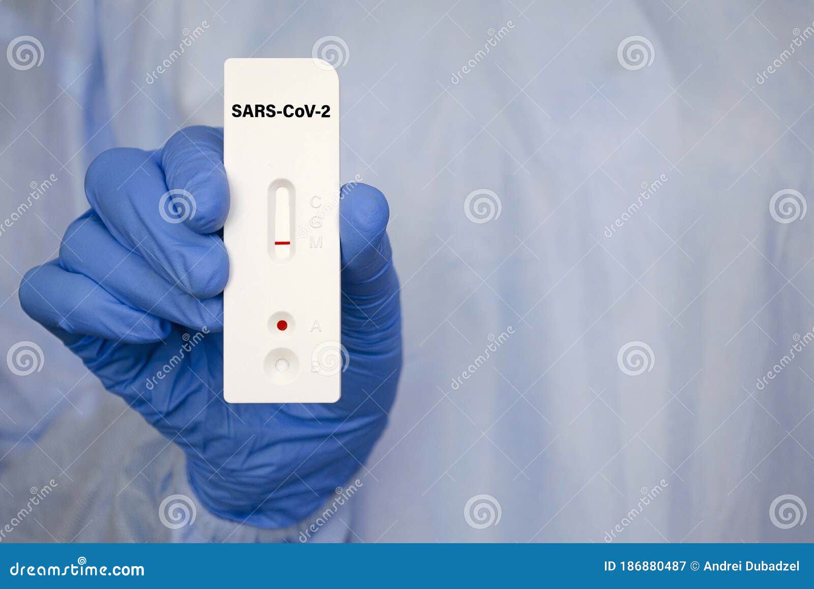 Positive Test Result by Using Rapid Test for COVID-19, Quick Fast ...