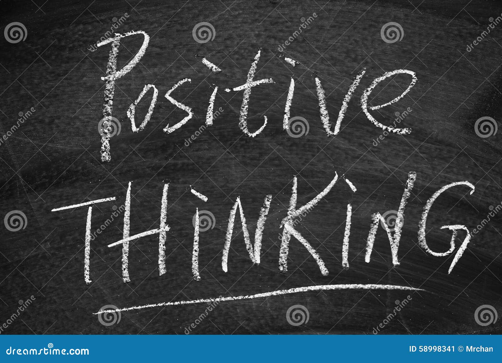 Positive Thinking stock image. Image of positive, creativity - 58998341