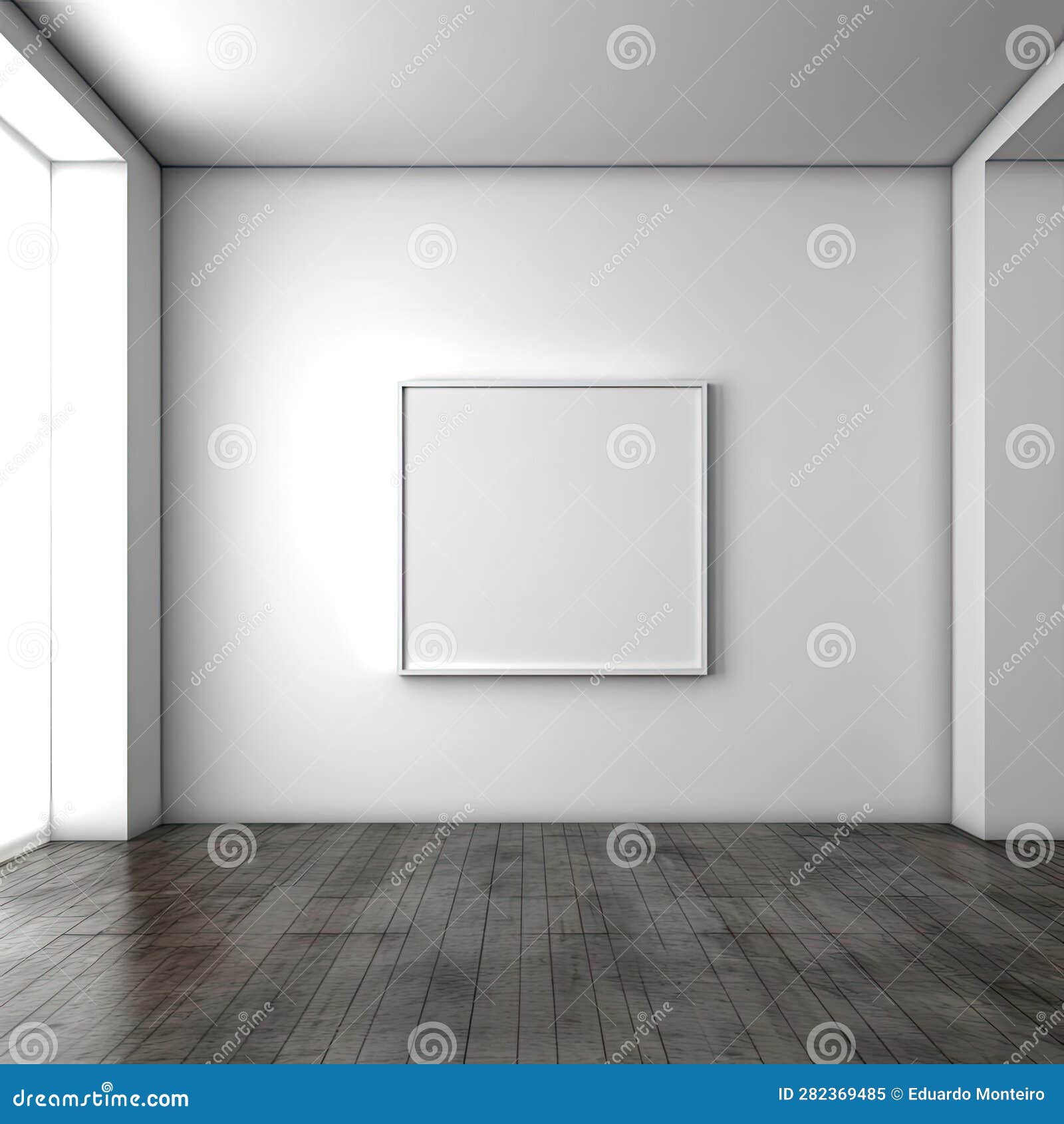 Positive Thinking on an Empty White Screen Stock Illustration ...