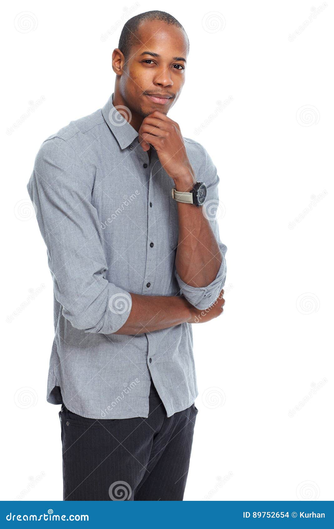 Positive thinking man. stock photo. Image of adult, businessman - 89752654