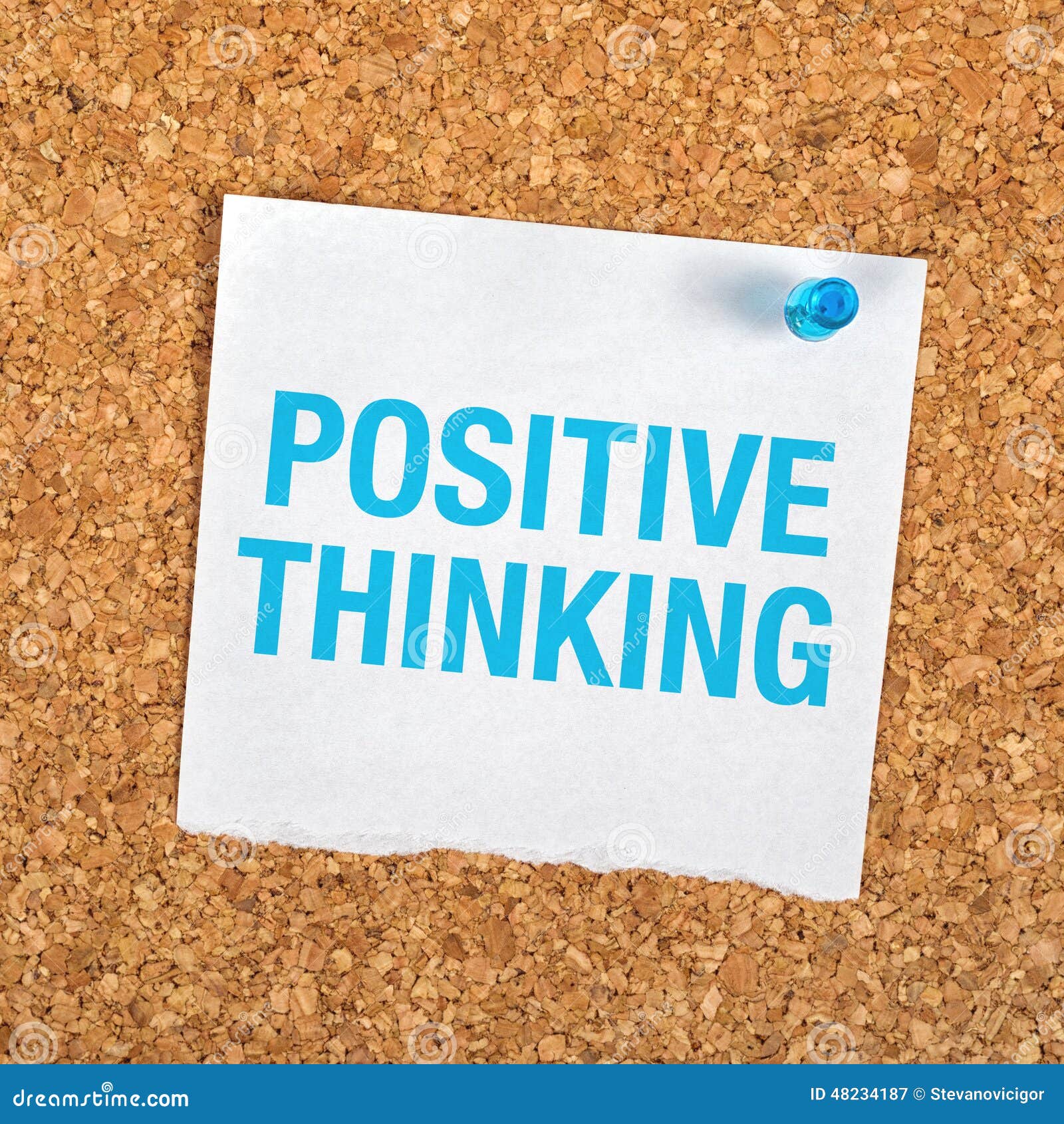 Positive Thinking stock image. Image of thinking, communication - 48234187