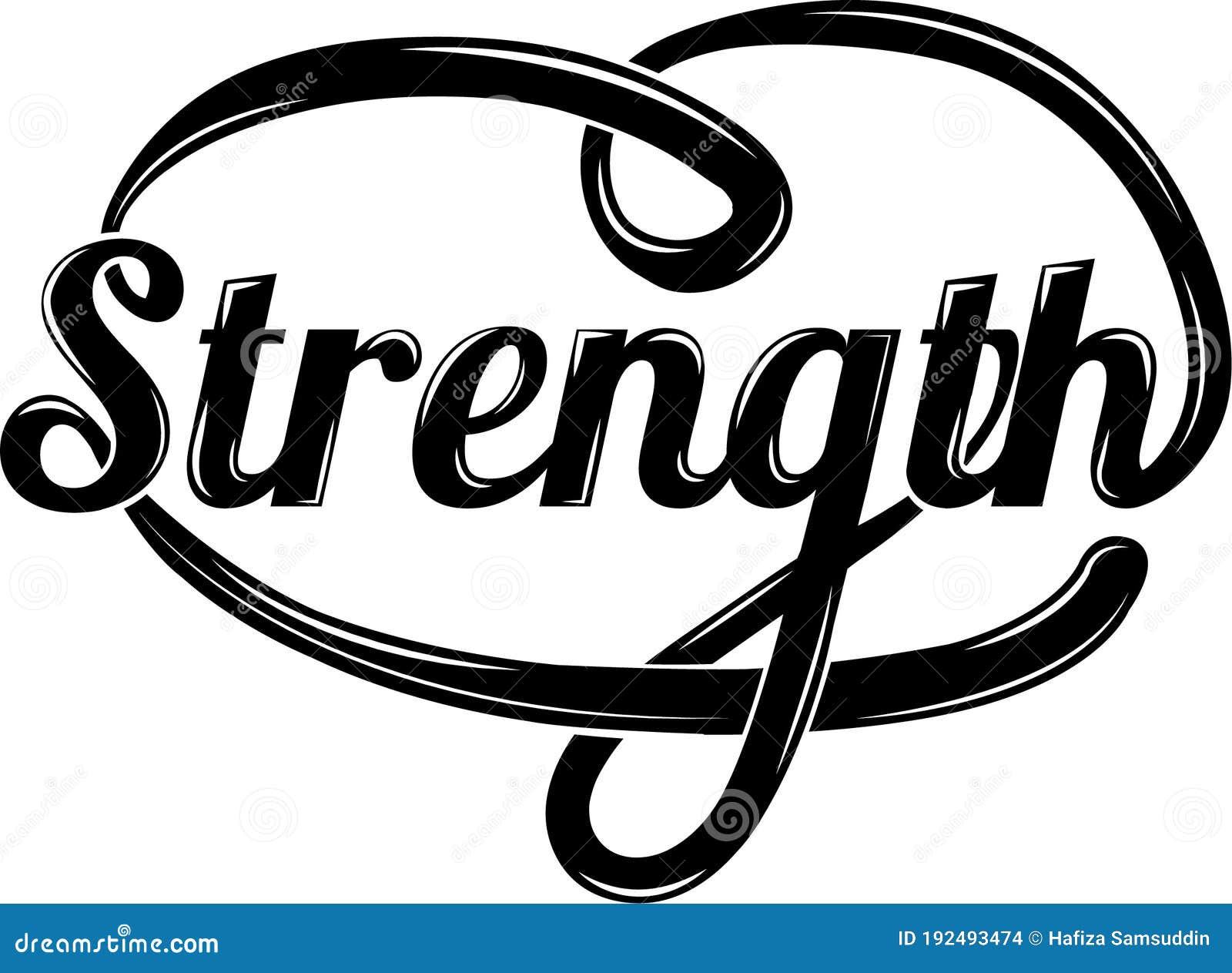 Positive Thoughts Design. Vector Illustration Decorative Design Stock ...