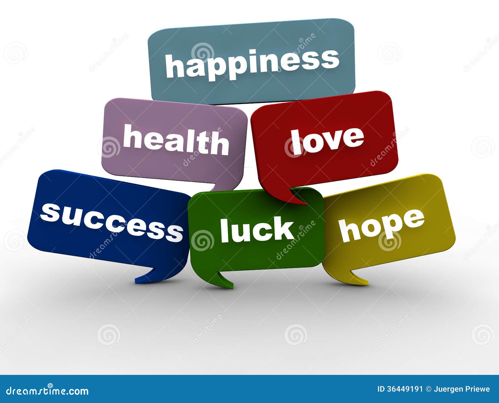 Positive Wishes stock illustration. Illustration of speech - 36449191
