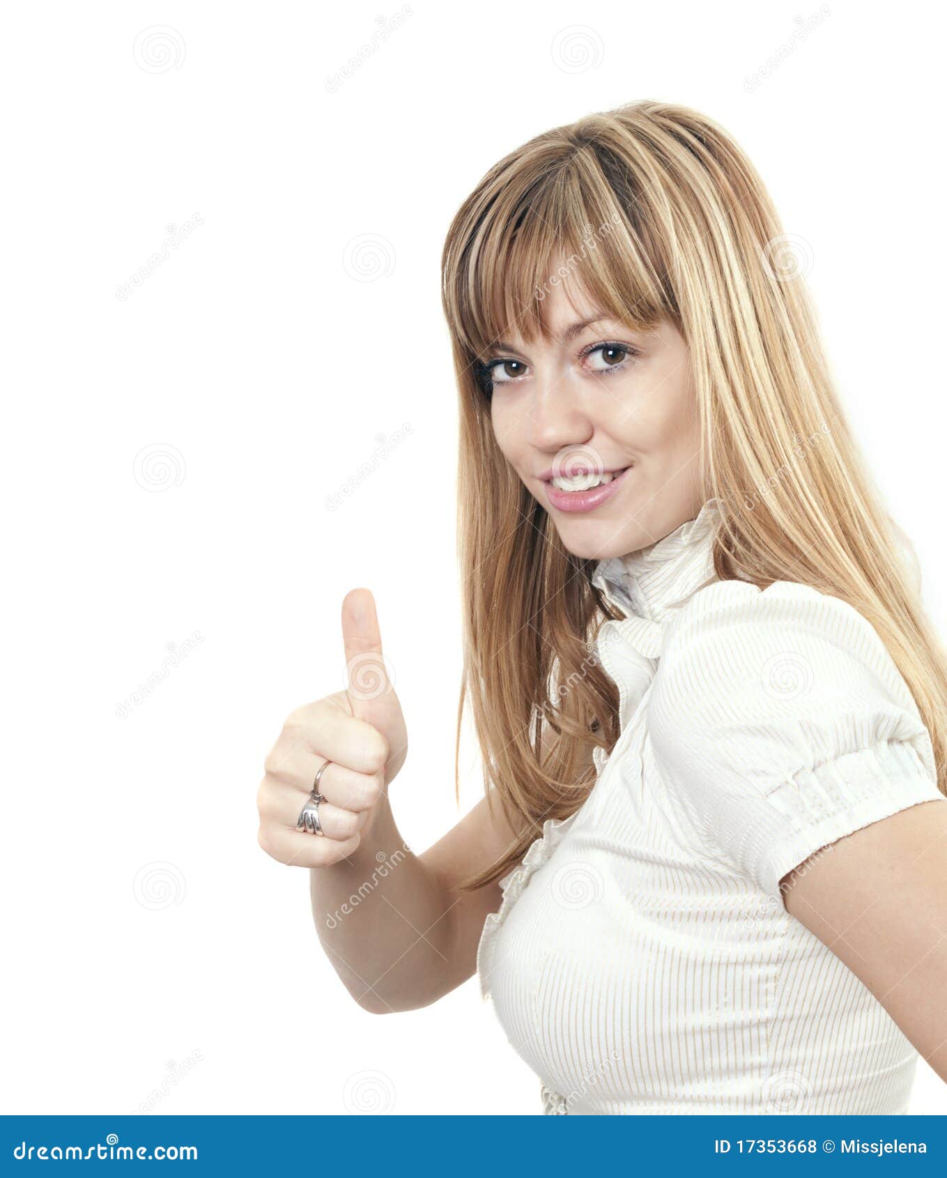 Positive woman stock photo. Image of business, adult - 17353668